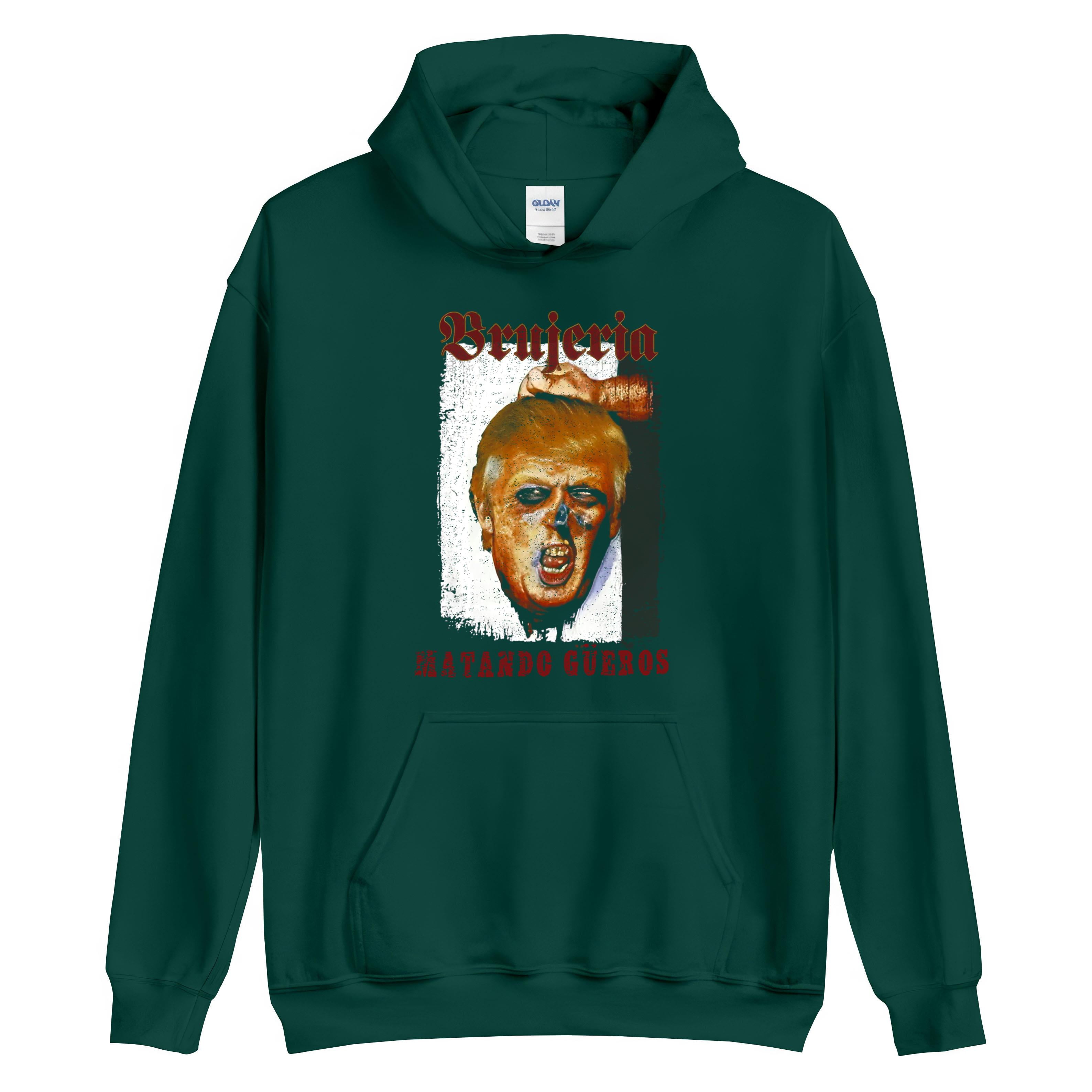 Limited Edition Brujeria Matando Gueros Make America New Black hoodie ...