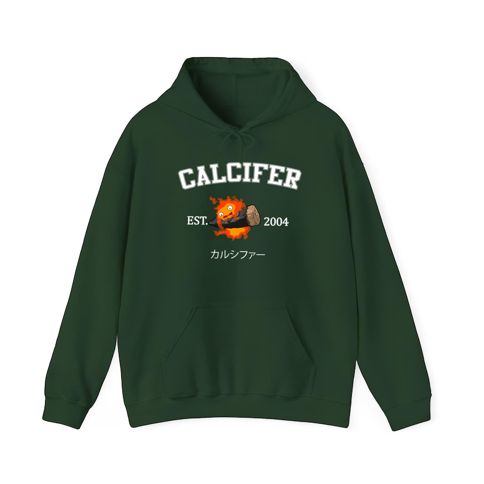 Limited Edition Calcifer hoodie, Howl's Moving Castle Movie hoodie ...