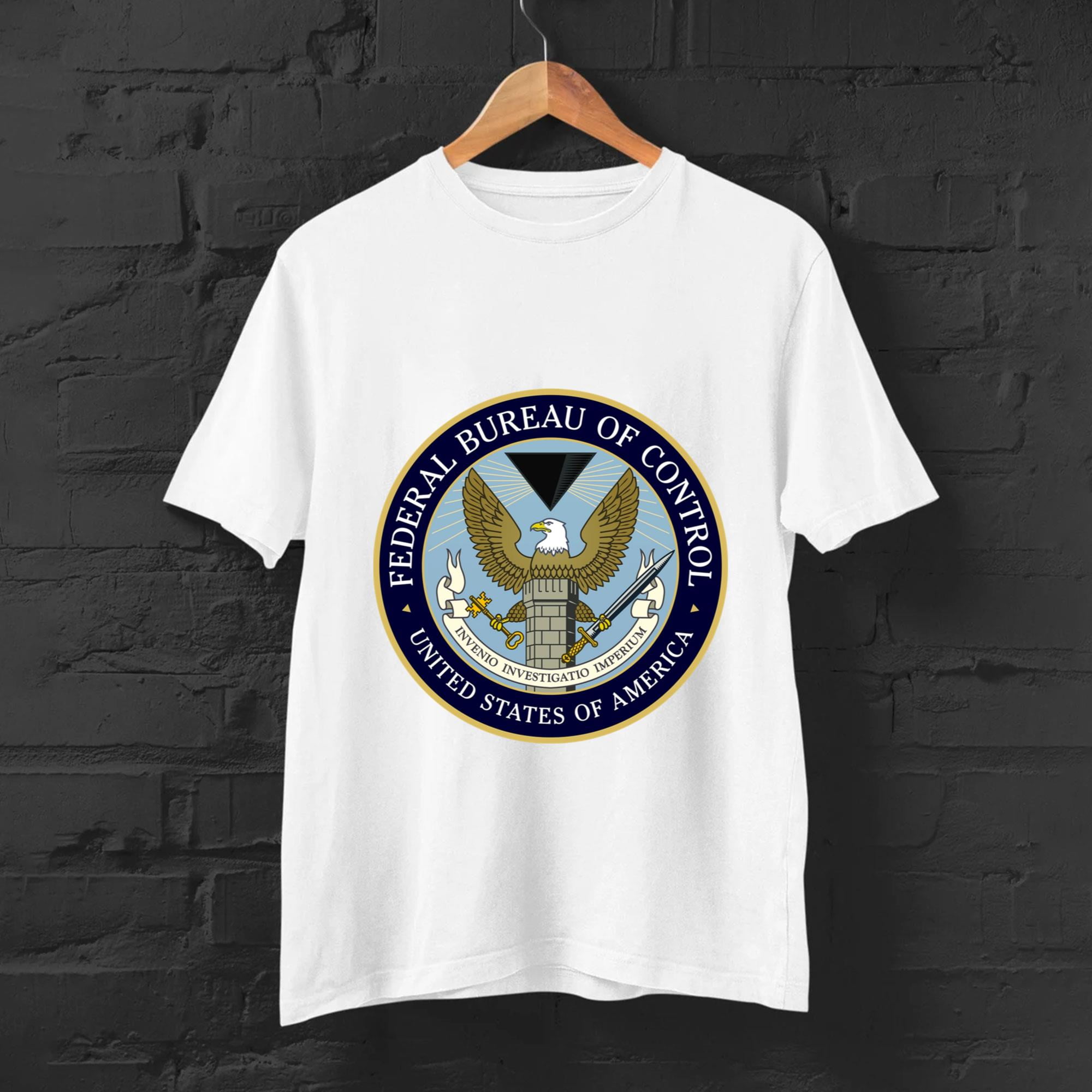 Limited Edition Control® - Federal Bureau of Control Logo shirt Funny S ...