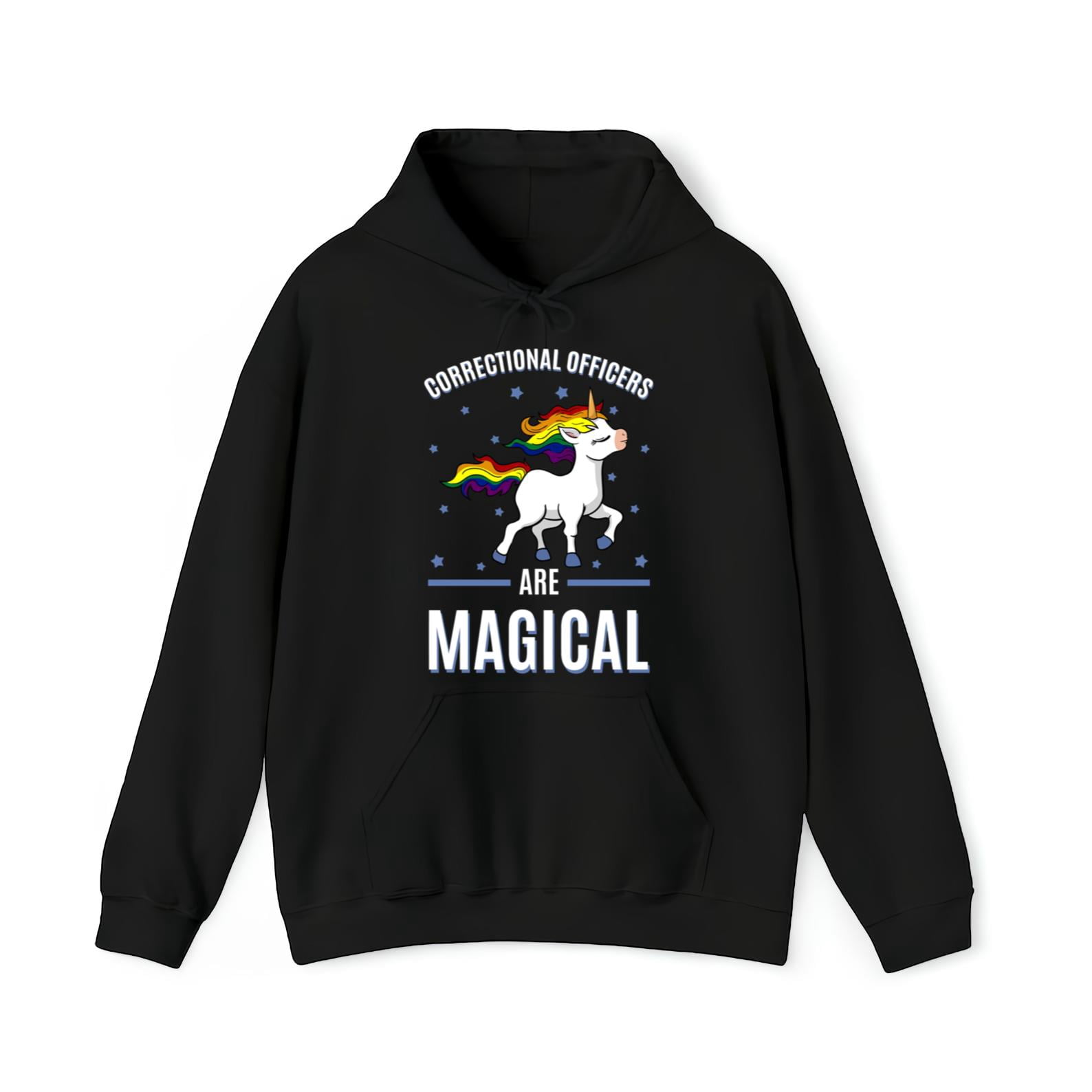 Limited Edition Correctional Officers Are Magical Hoodie, Prison Guard ...