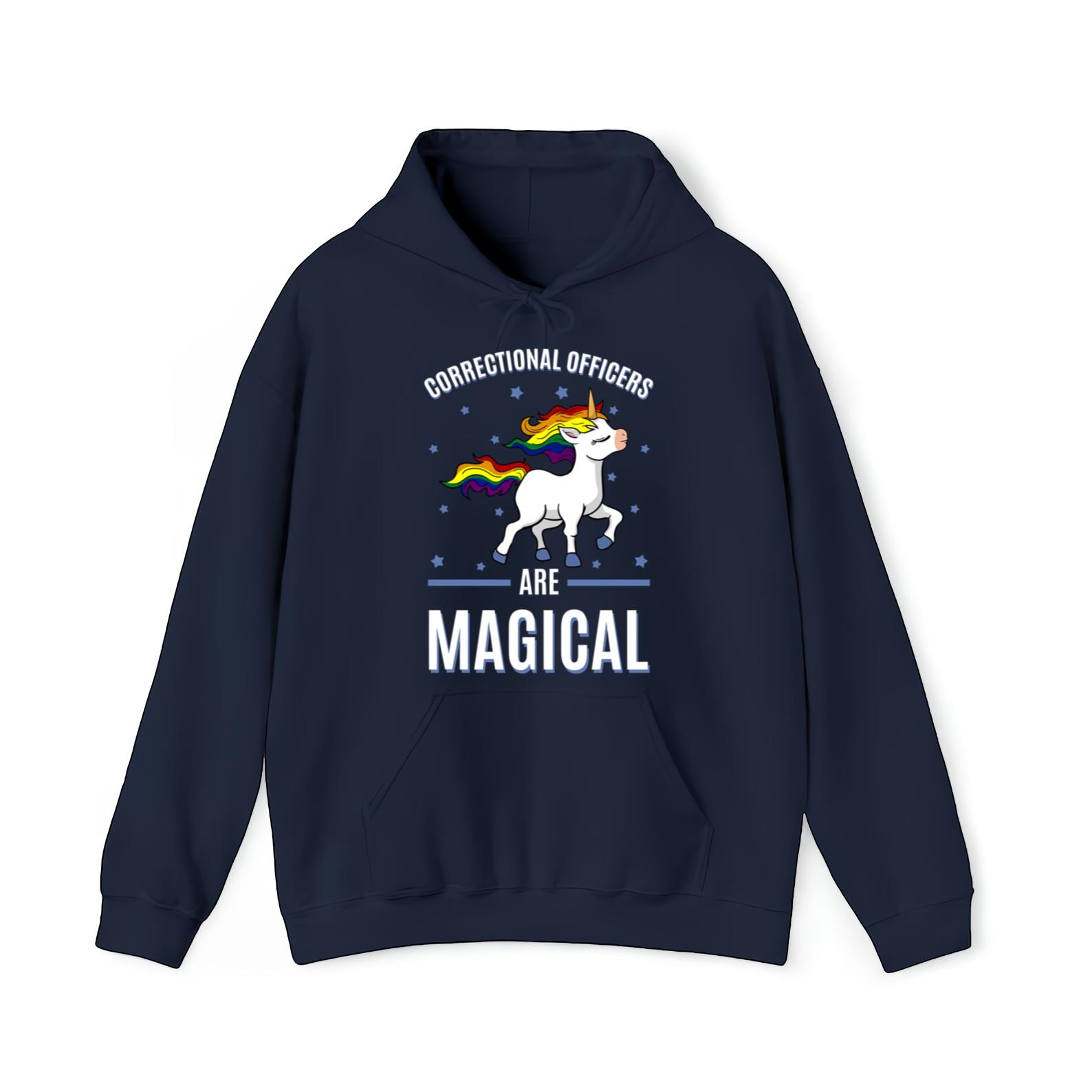 Limited Edition Correctional Officers Are Magical Hoodie, Prison Guard, Legendary Prison Officer ...