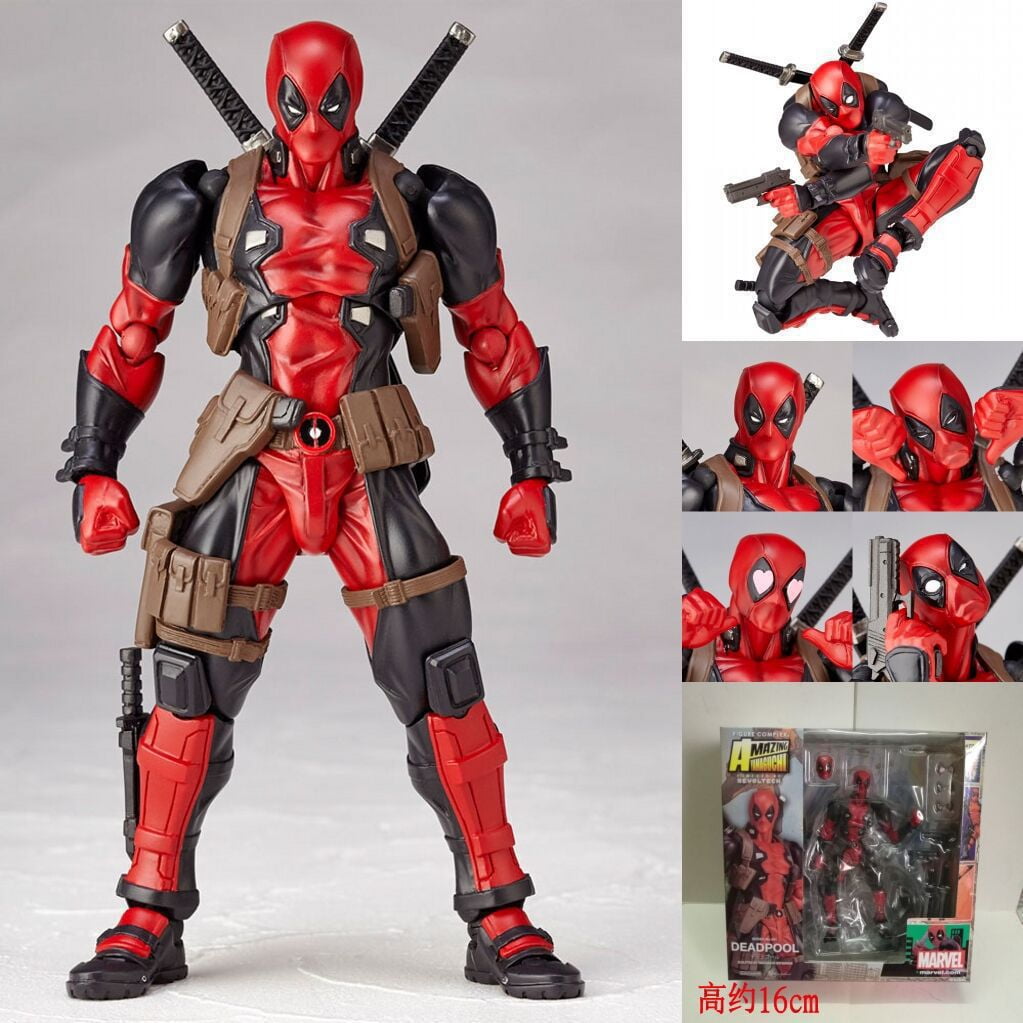 NOBRAND, Limited Edition Deadpool Action Figure Collectible, 15CM, PVC ...