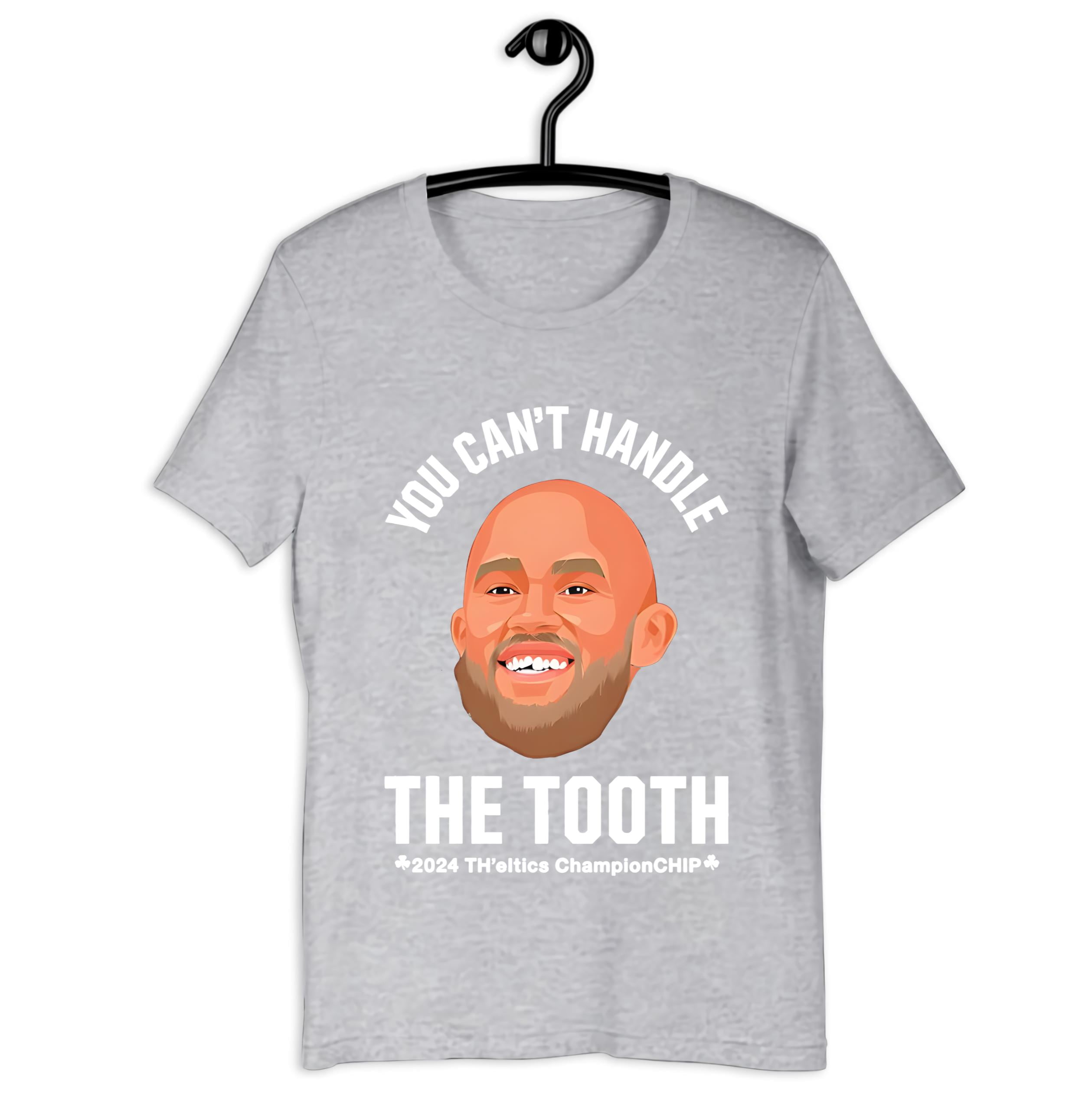 Limited Edition Derrick White You Can't Handle The Tooth 2024 Th'eltics ...