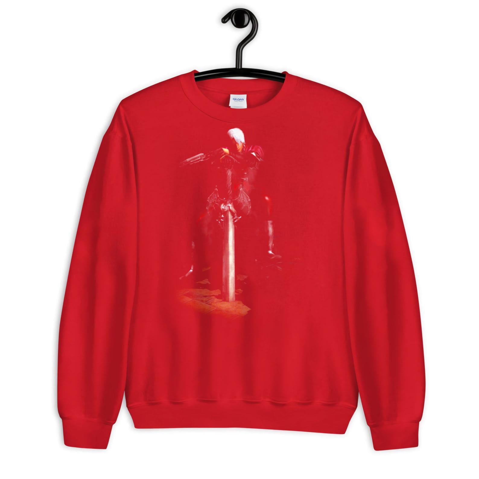 Limited Edition Devil May Cry Character with Sword sweatshirt, Limited ...
