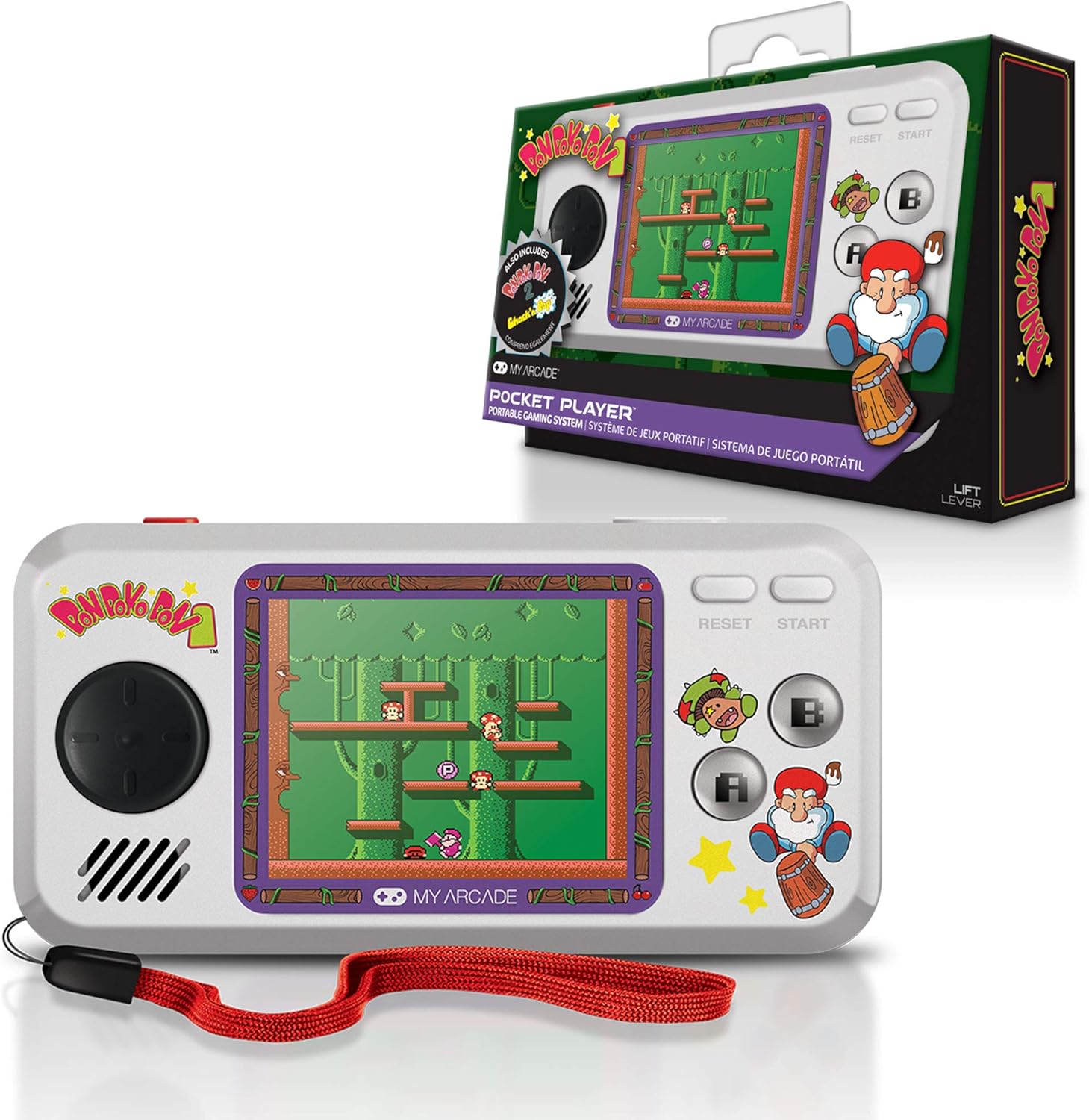 Limited Edition Don Doko Don Pocket Player: 3 Built In Games, Don Doko ...