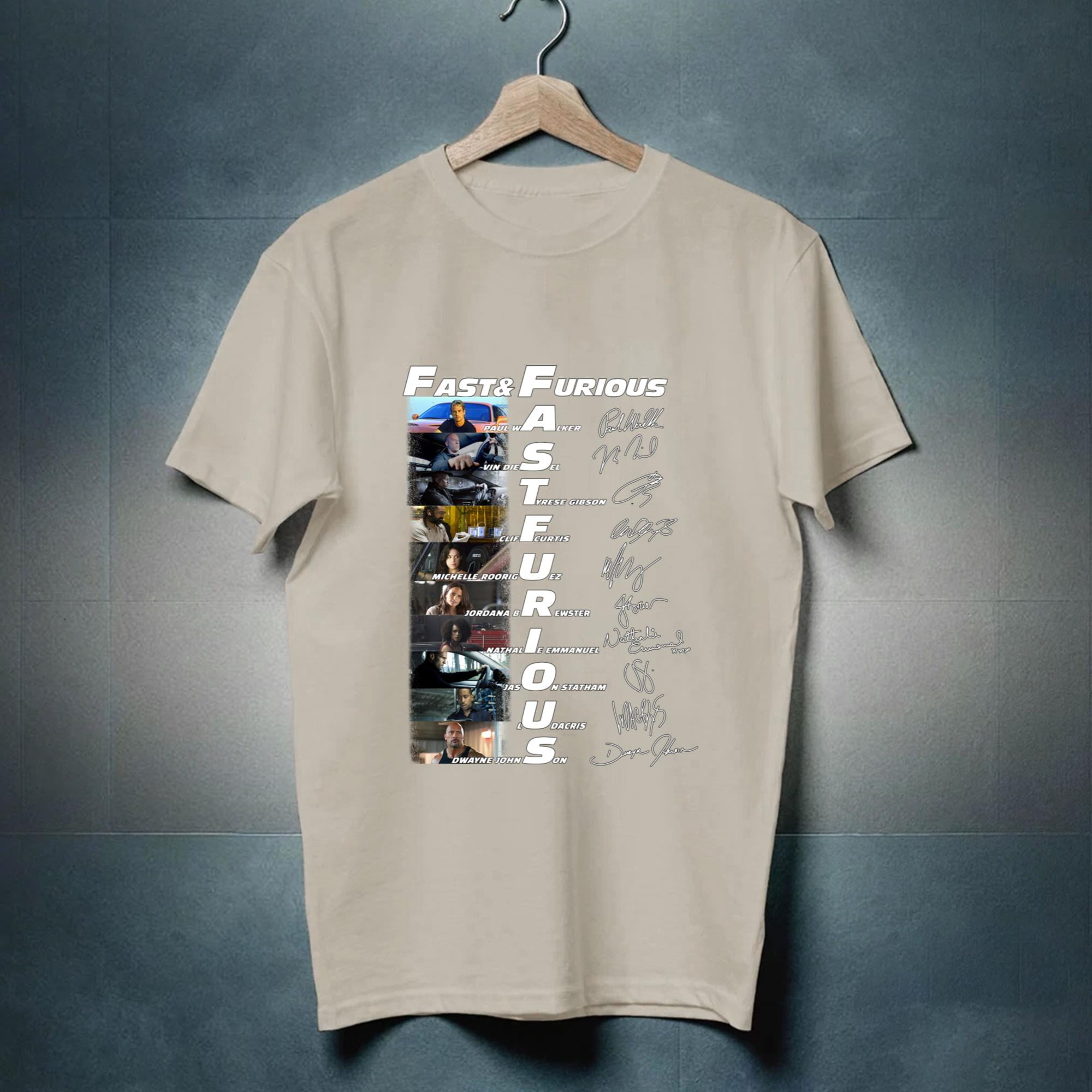 Limited Edition Fast & Furious , Fast And Furious Anniversary shirt ...