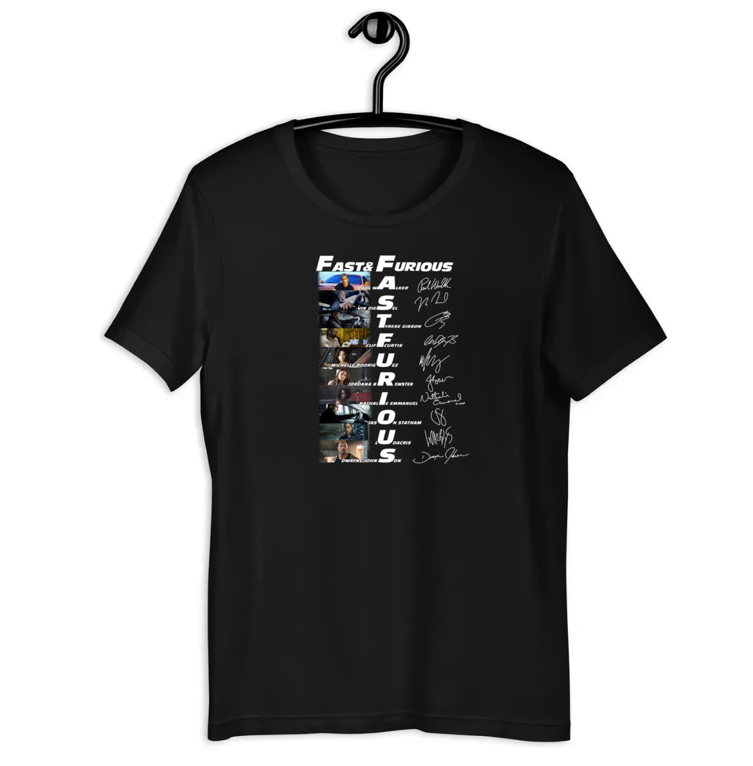 Limited Edition Fast & Furious Tee, Fast And Furious Anniversary Shirt ...