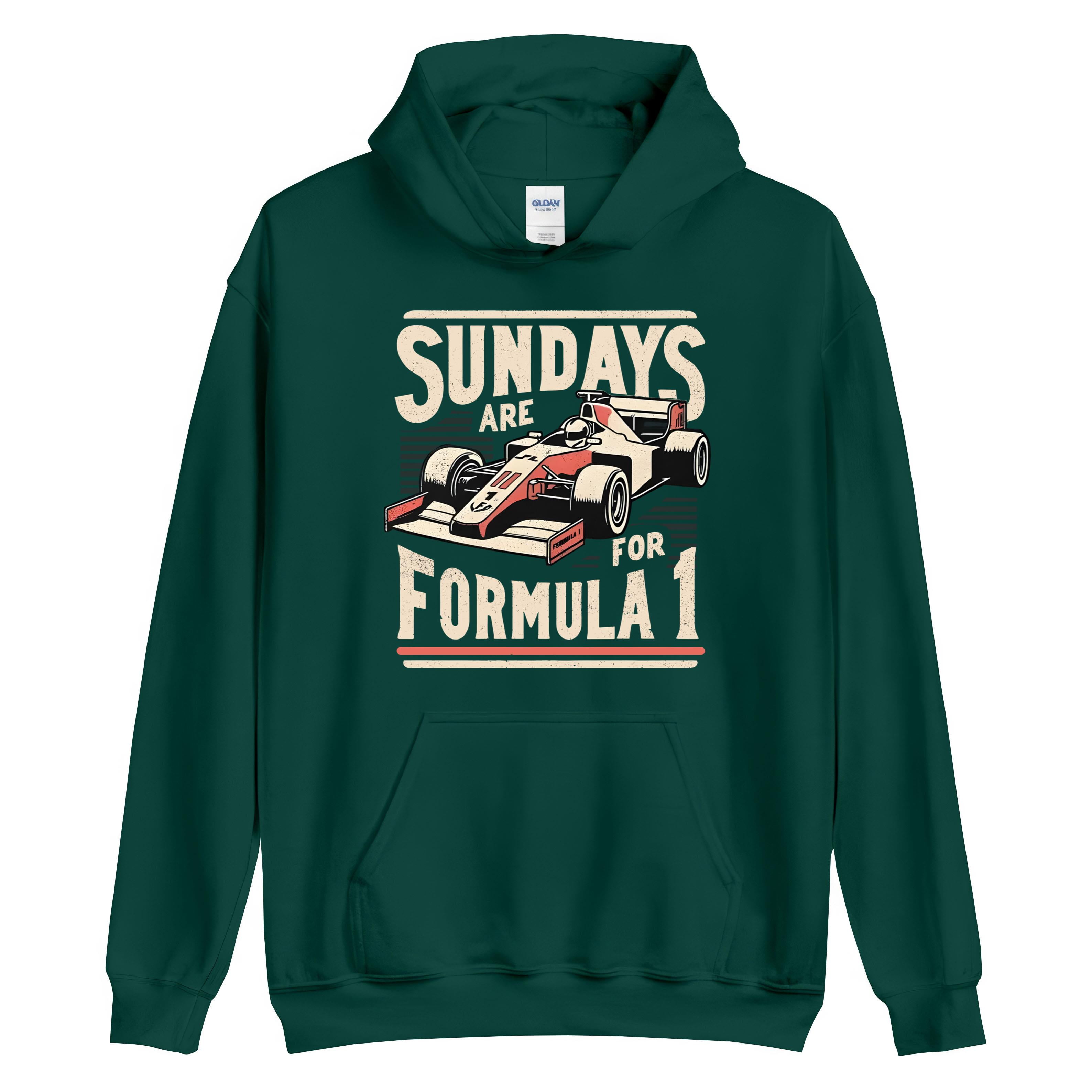 Limited Edition Formula 1 Racing hoodie - Sundays are for Formula 1 ...