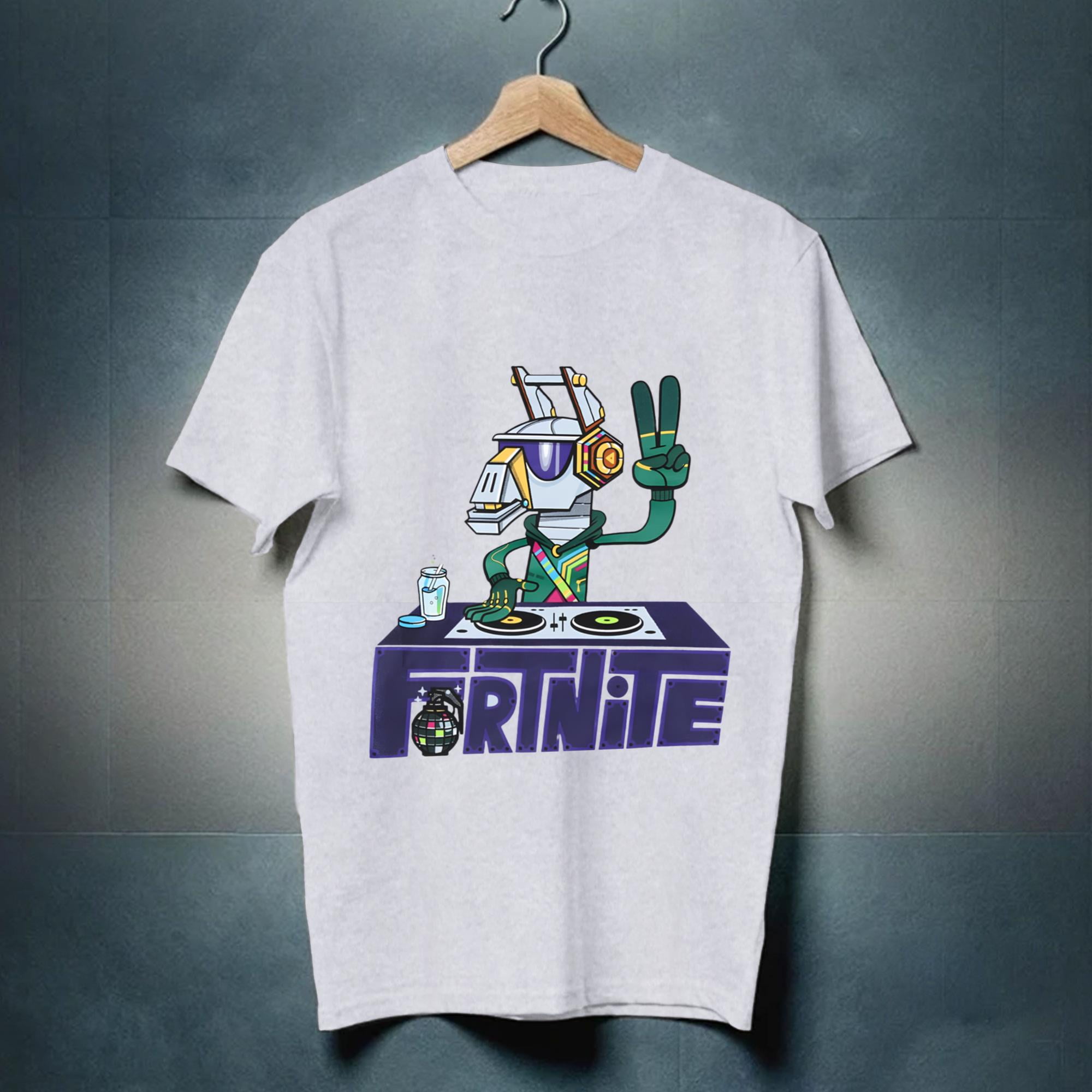 Limited Edition Fortnite DJ Loot Llama Big Boy's shirt NWT-TH37652 ...