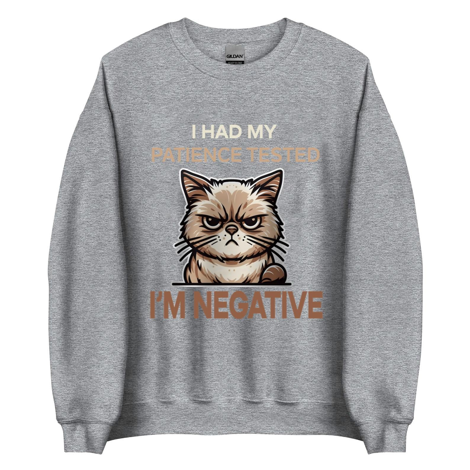 Limited Edition Funny Cat sweatshirt, Grumpy Cat Graphic , I Had My ...