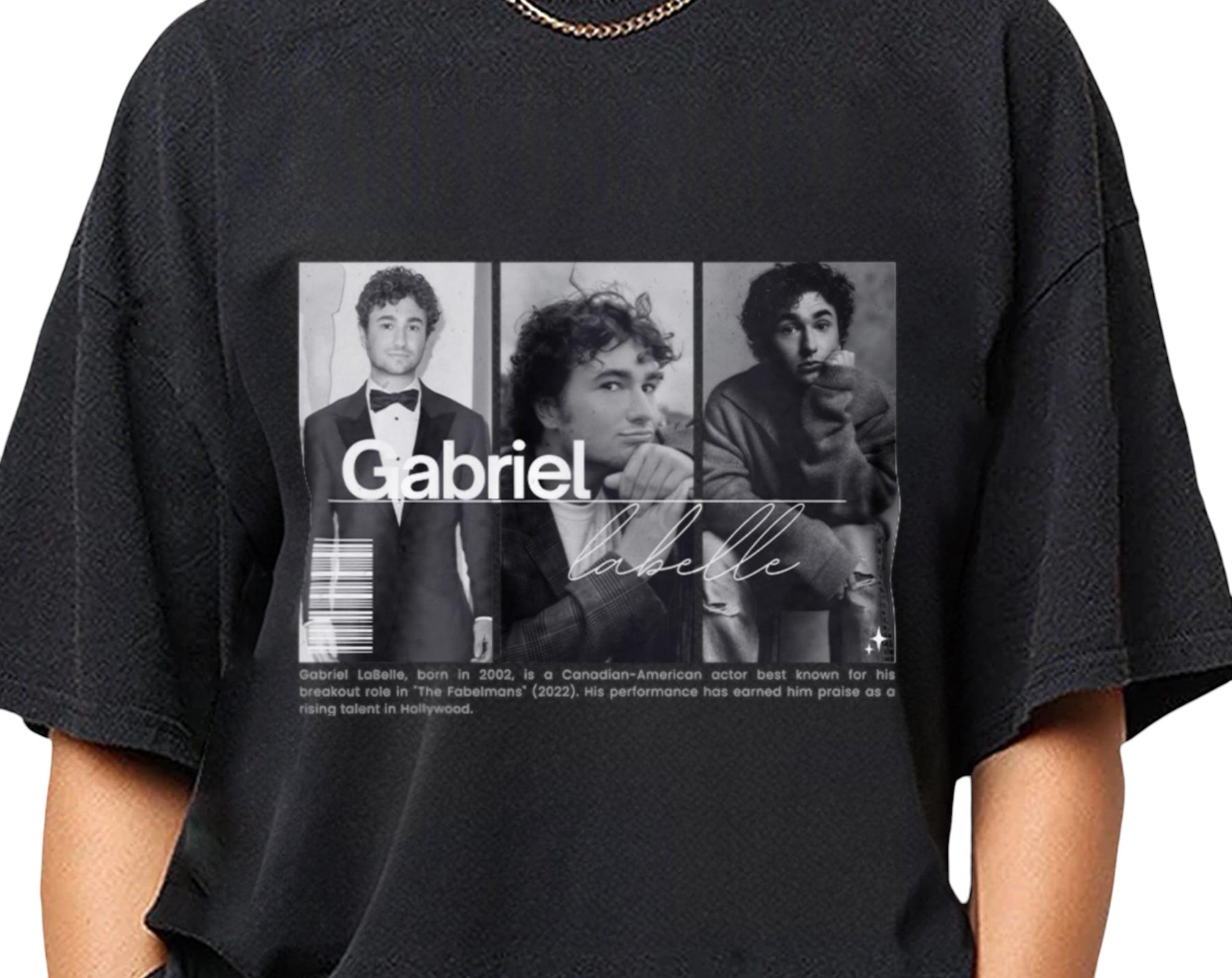 Limited Edition Gabriel Labelle T-Shirt, Exclusive Fan Merch For Women ...
