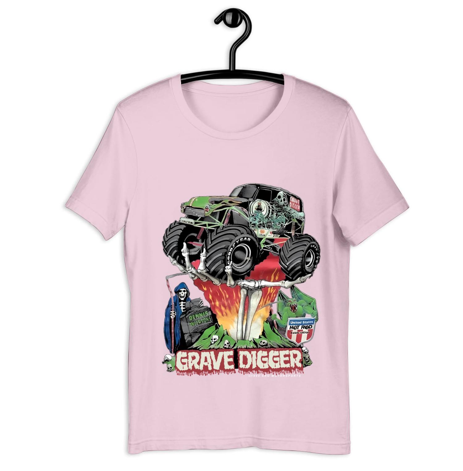 Limited Edition Grave Digger Band T shirt-TH38683 - Walmart.com