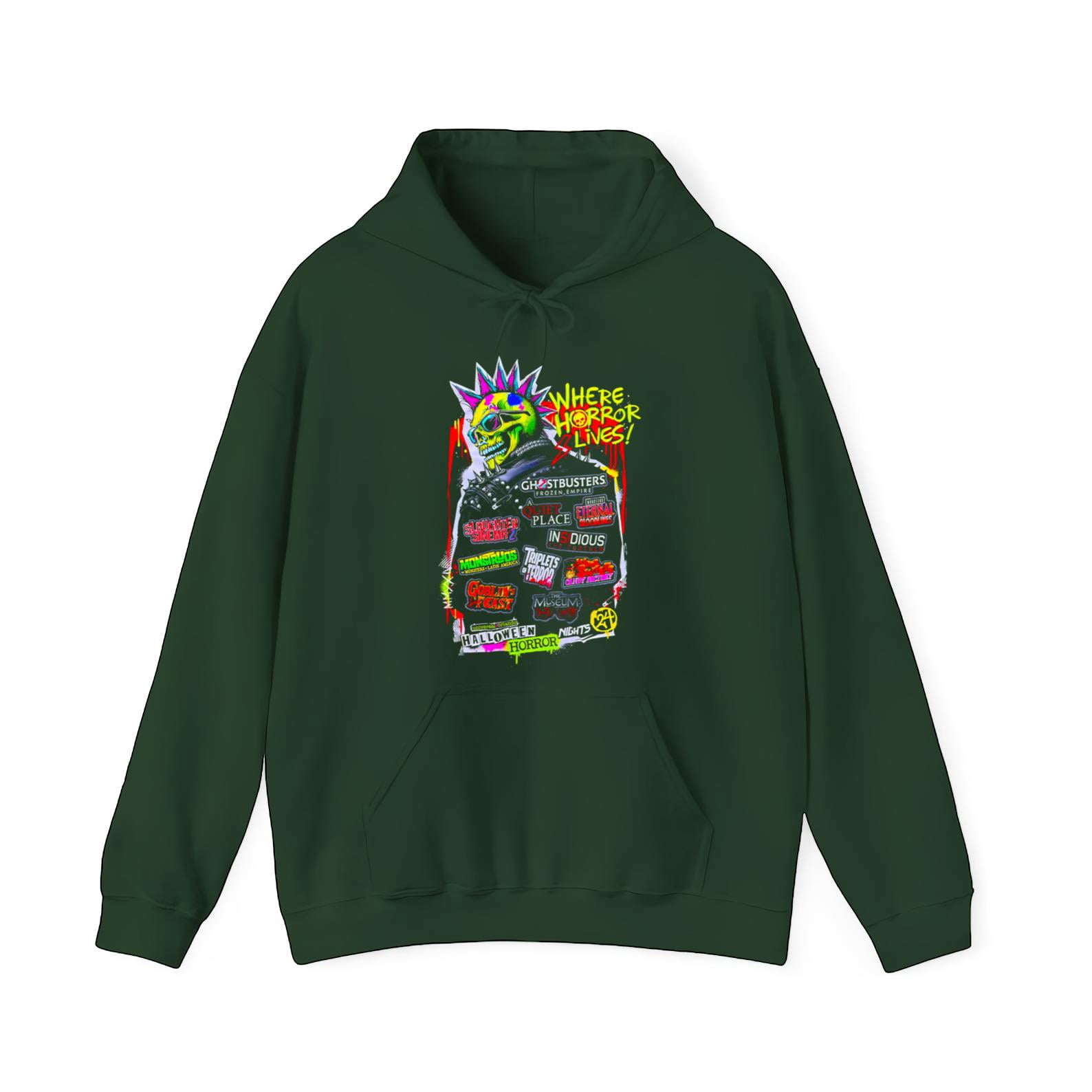 Limited Edition Halloween Horror Nights 2024 HHN33 House Lineup Hoodie ...