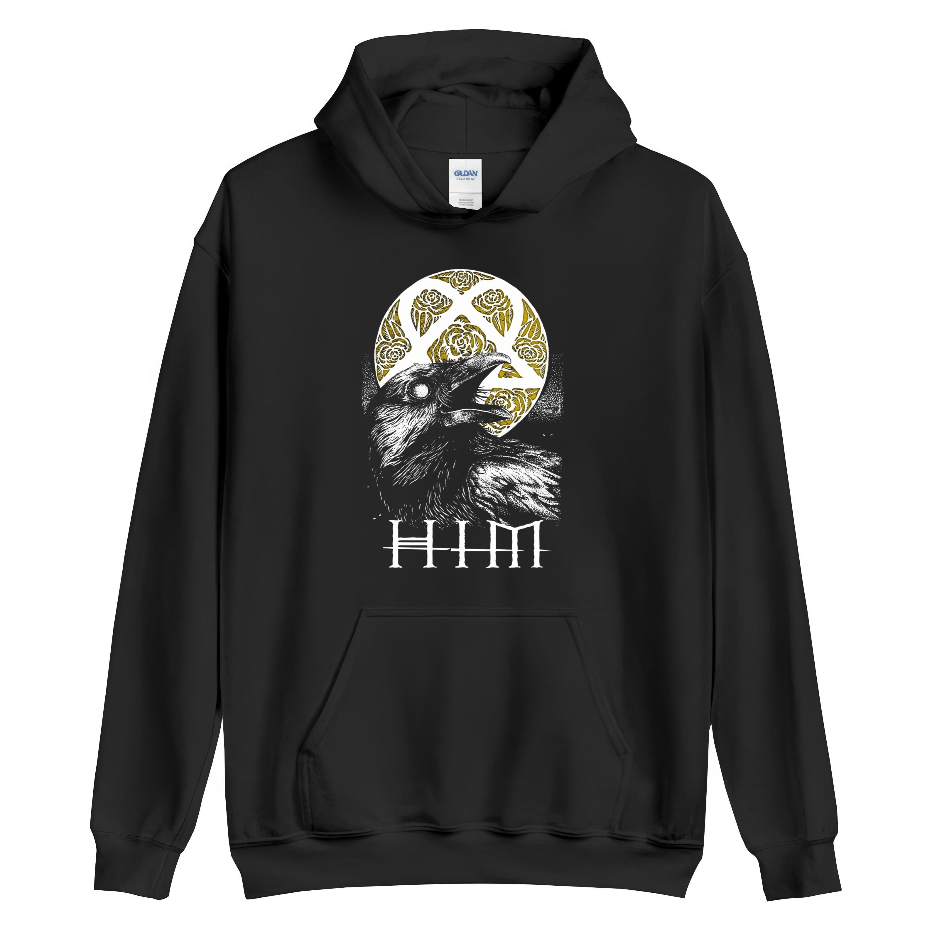 Limited Edition Heartagram Him Band Hoodie Ville Valo Love Metal Merch ...