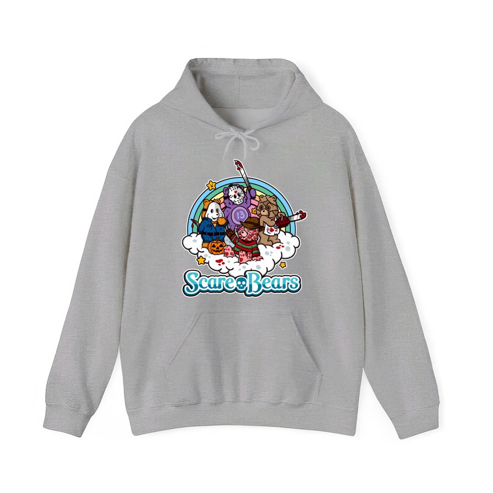 Limited Edition Horror Scare Bears hoodie, Funny Horror Movie hoodie ...