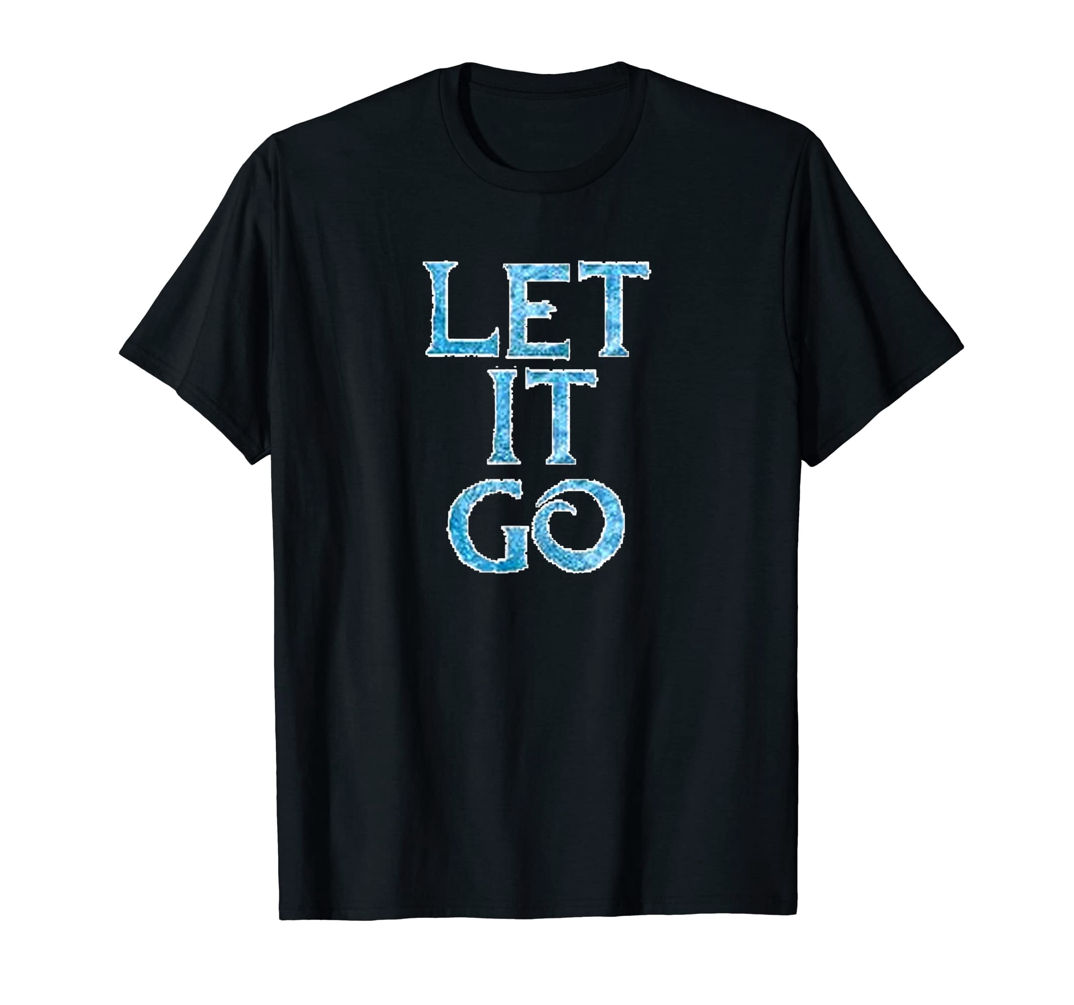 Limited Edition Icy 'LET IT GO' Graphic T-Shirt for Stylish Comfort ...