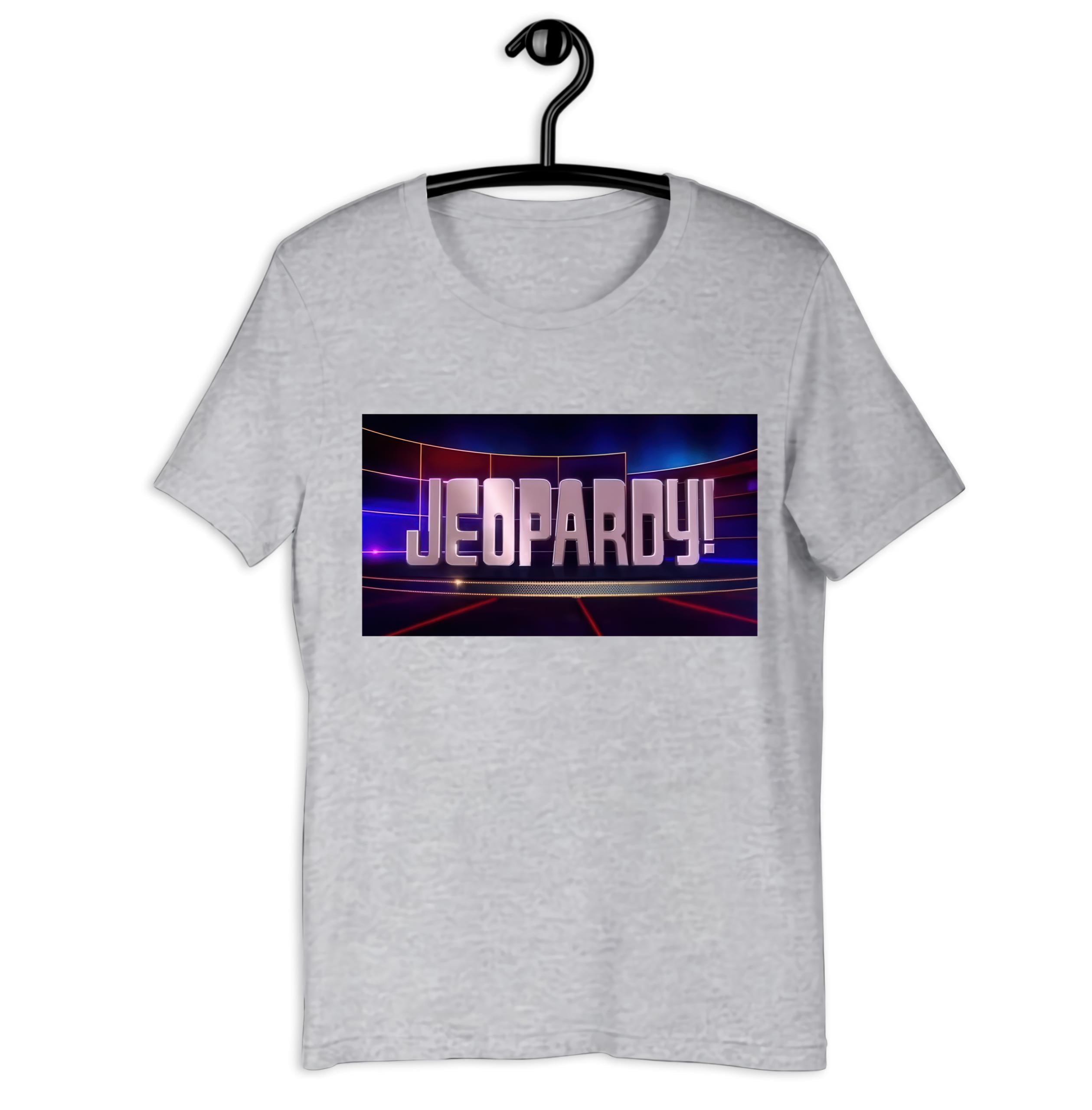 Limited Edition Jeopardy Logo Tv Game Show Trivia Classic Alex Trebek T ...