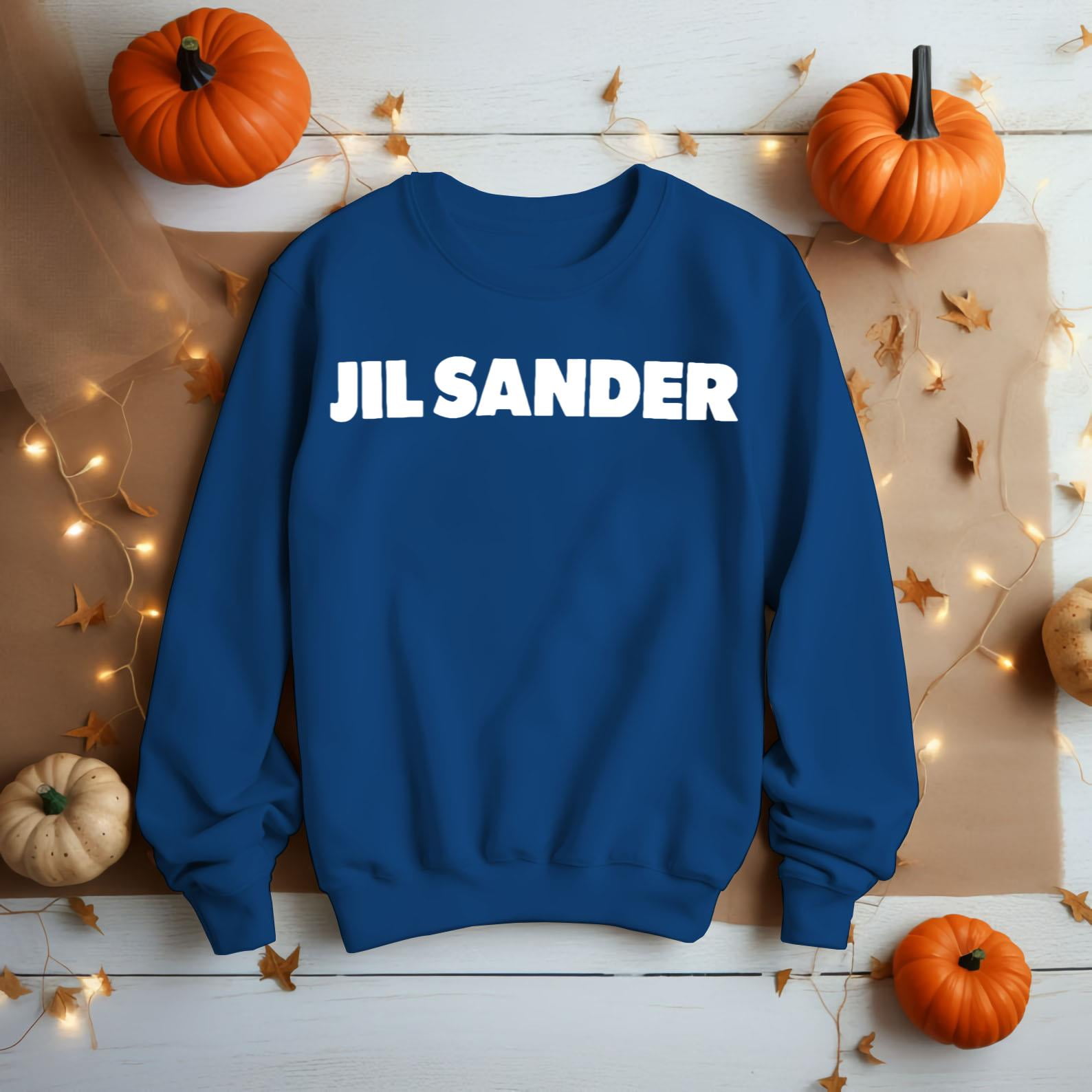 Limited Edition Jill Sanderr Style sweatshirt, Letter Print , JS T sweatshirts, Inspire design ...