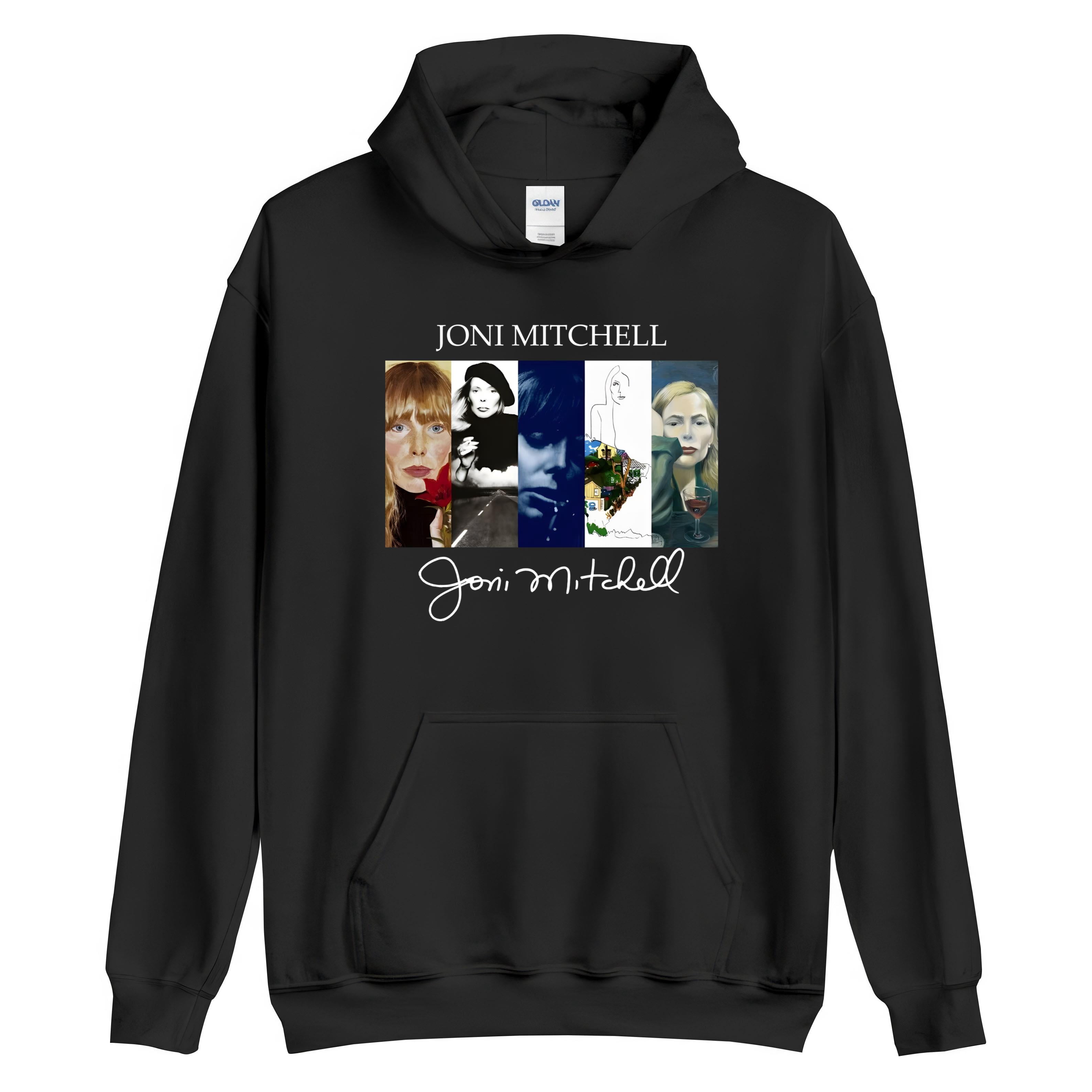 Limited Edition Joni Mitchell Albums Legend Singer Shirt Classic Black ...