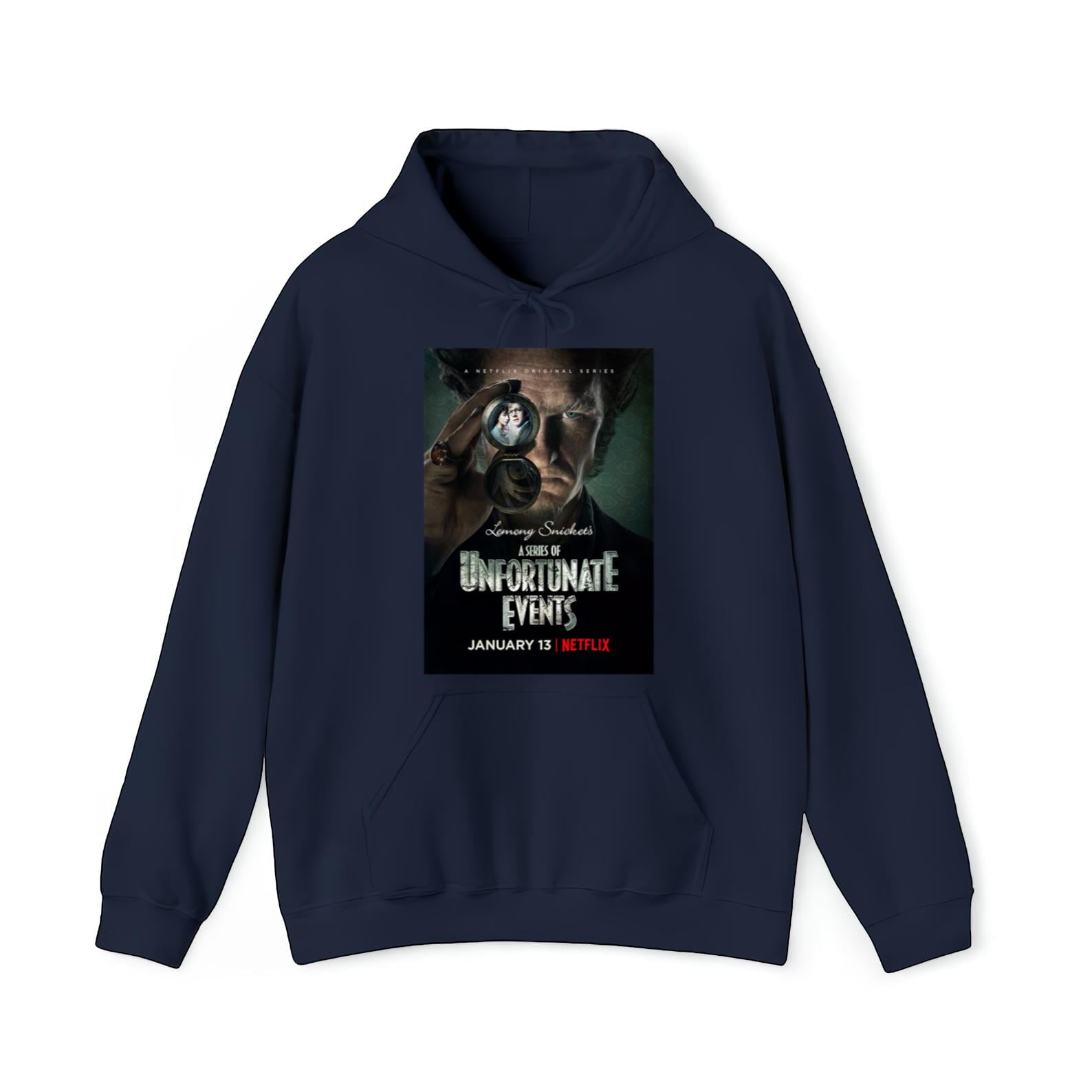 Limited Edition LEMONY SNICKETS T Hoodie a series of unfortunate events SMALL MEDIUM LARGE or XL ...