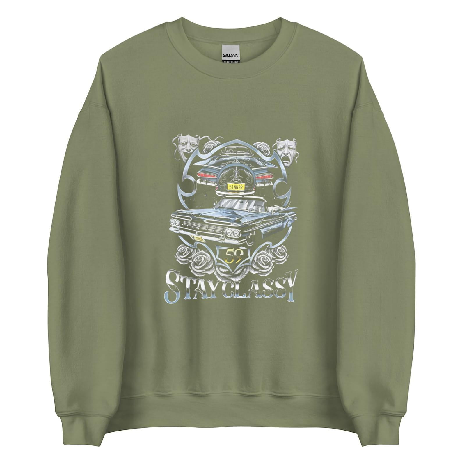 Limited Edition LOWRIDER sweatshirt Low Rider Stay Classy 59 Impala ...