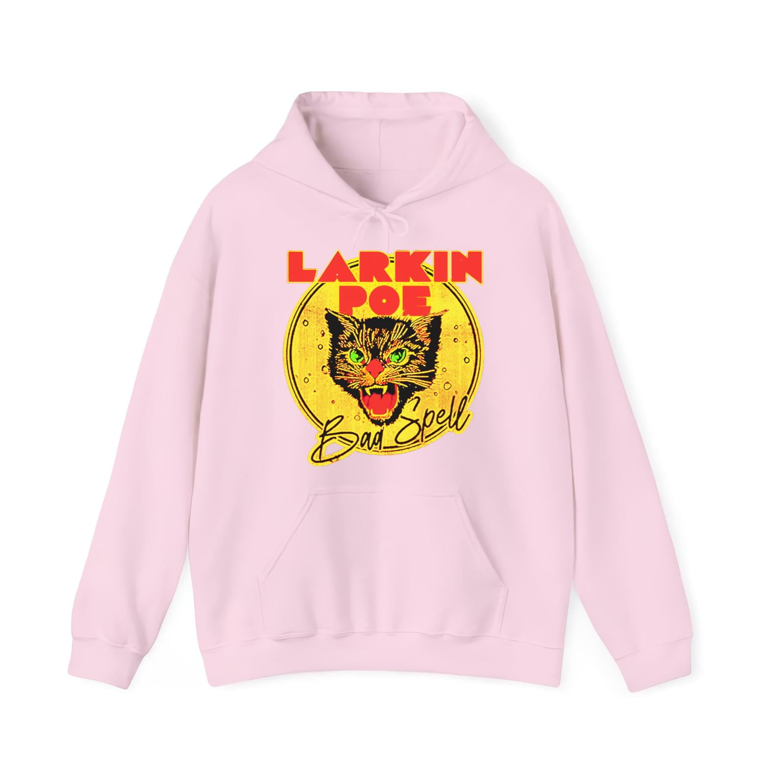 Limited Edition Larkin Poe Bad Spell Cat T-Hoodies-TH33947 - Walmart.com