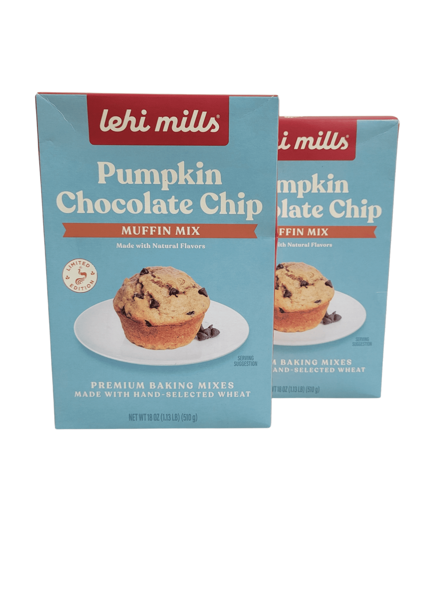 Limited Edition Lehi Mills Pumpkin Chocolate Chip Muffin Mix 18oz box ...