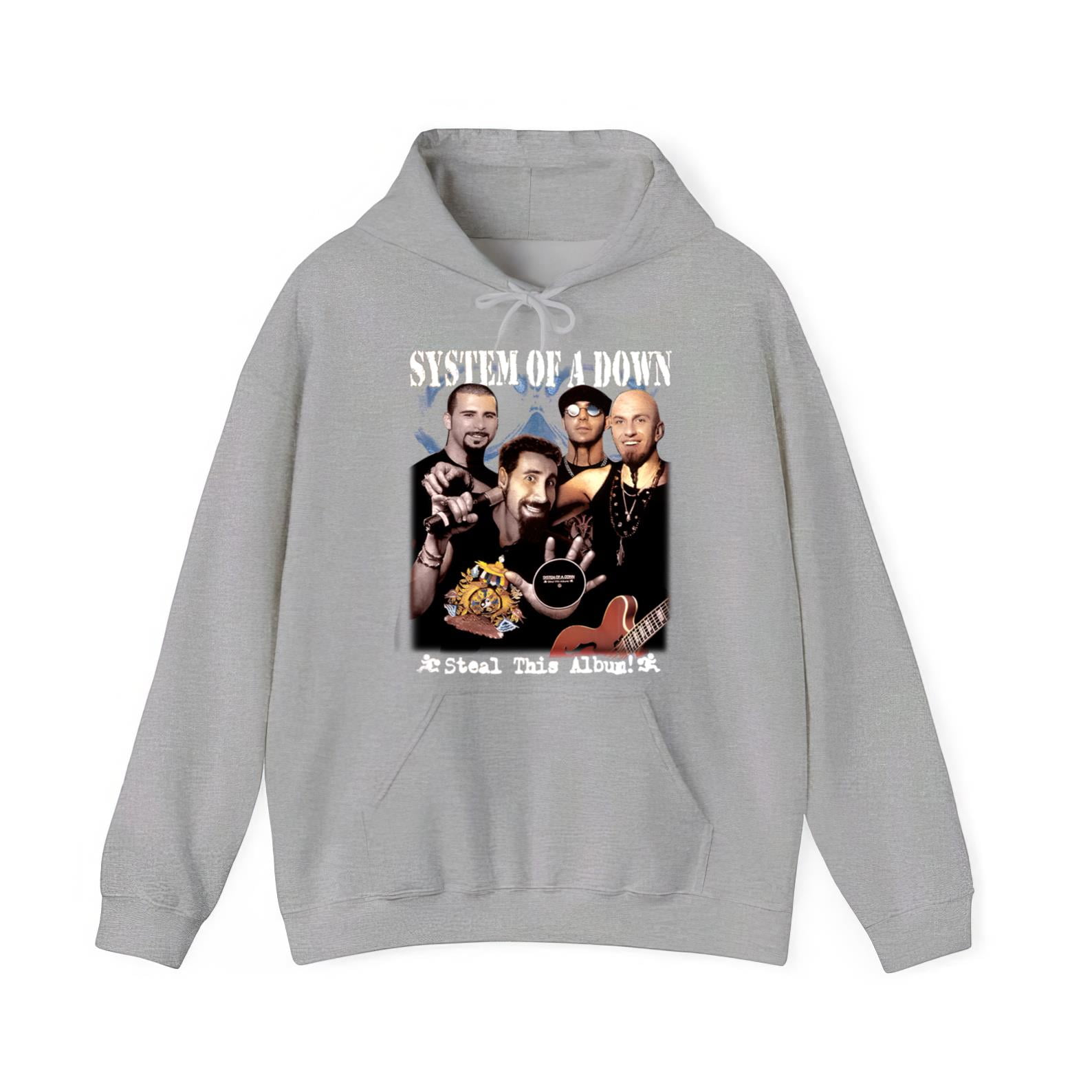 Limited Edition Limited Edition 00S System Of A Down Hoodie Steal This ...