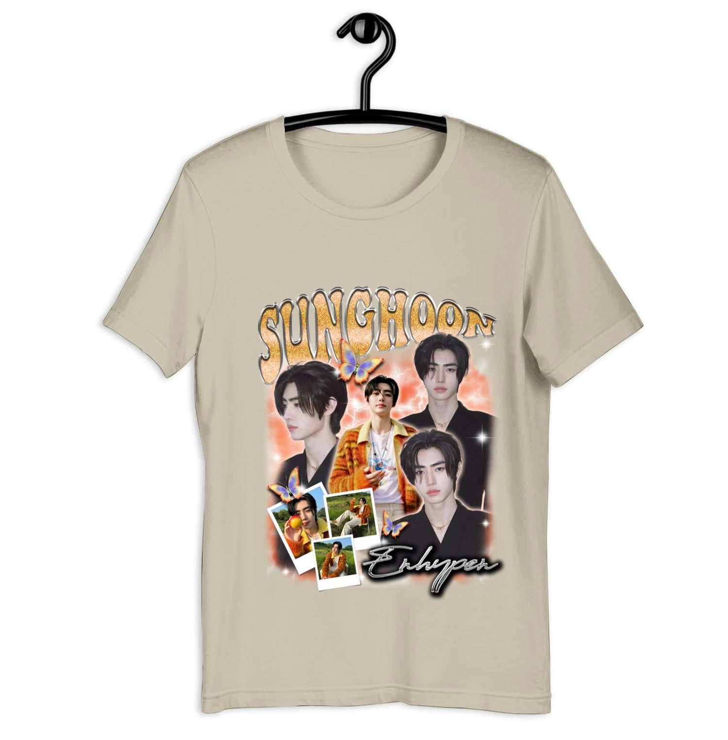 Limited Edition Limited Edition Sunghoon T-shirt, Enhypen Fate Plus World Tour shirt, En World ...