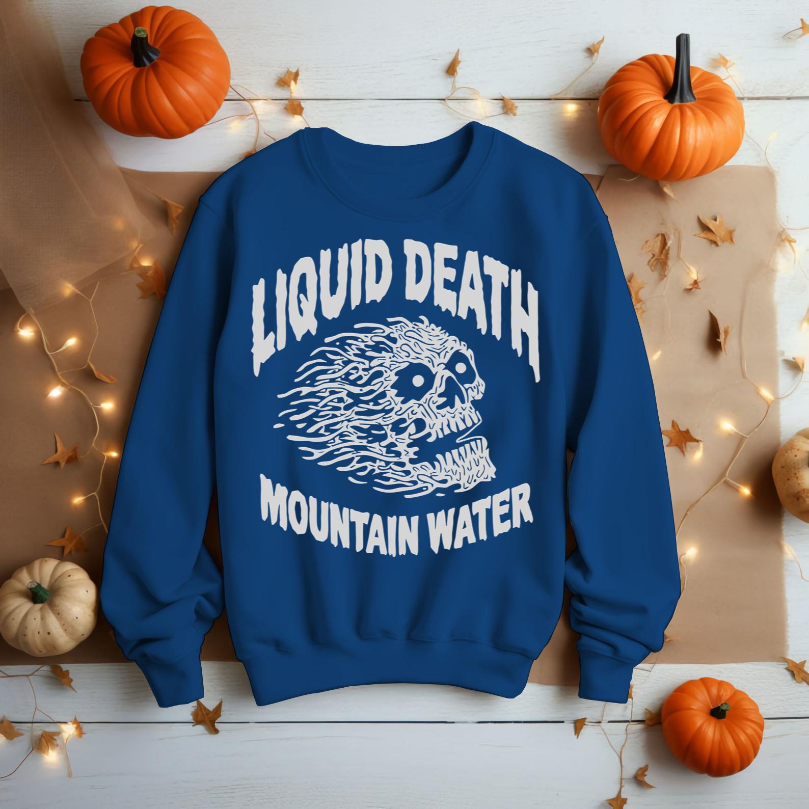 Limited Edition Limited Liquid Death Mountain Water American Logo ...