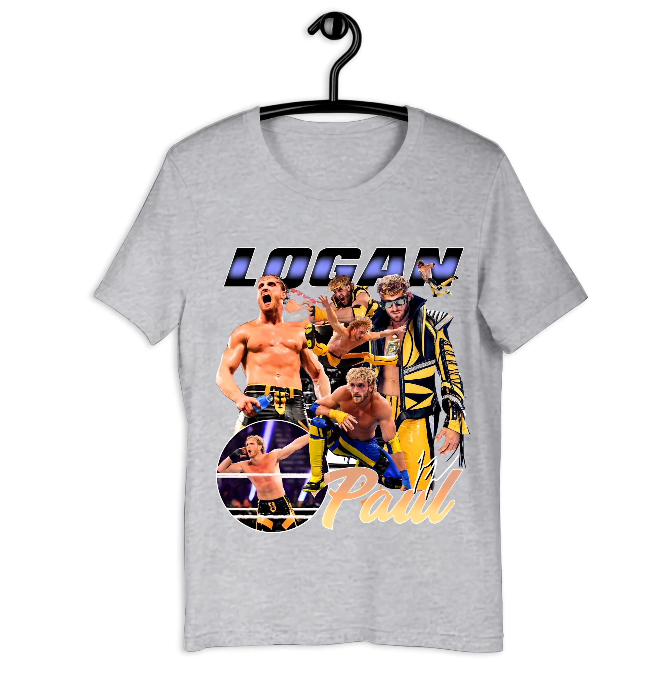 Limited Edition Logan Paul t-shirf WWF ECW WCW WRESTLING-TH36730 ...