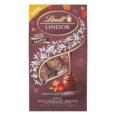 Lindt Lindor 60% Extra Dark Chocolate Truffles Bag, Extra Dark ...
