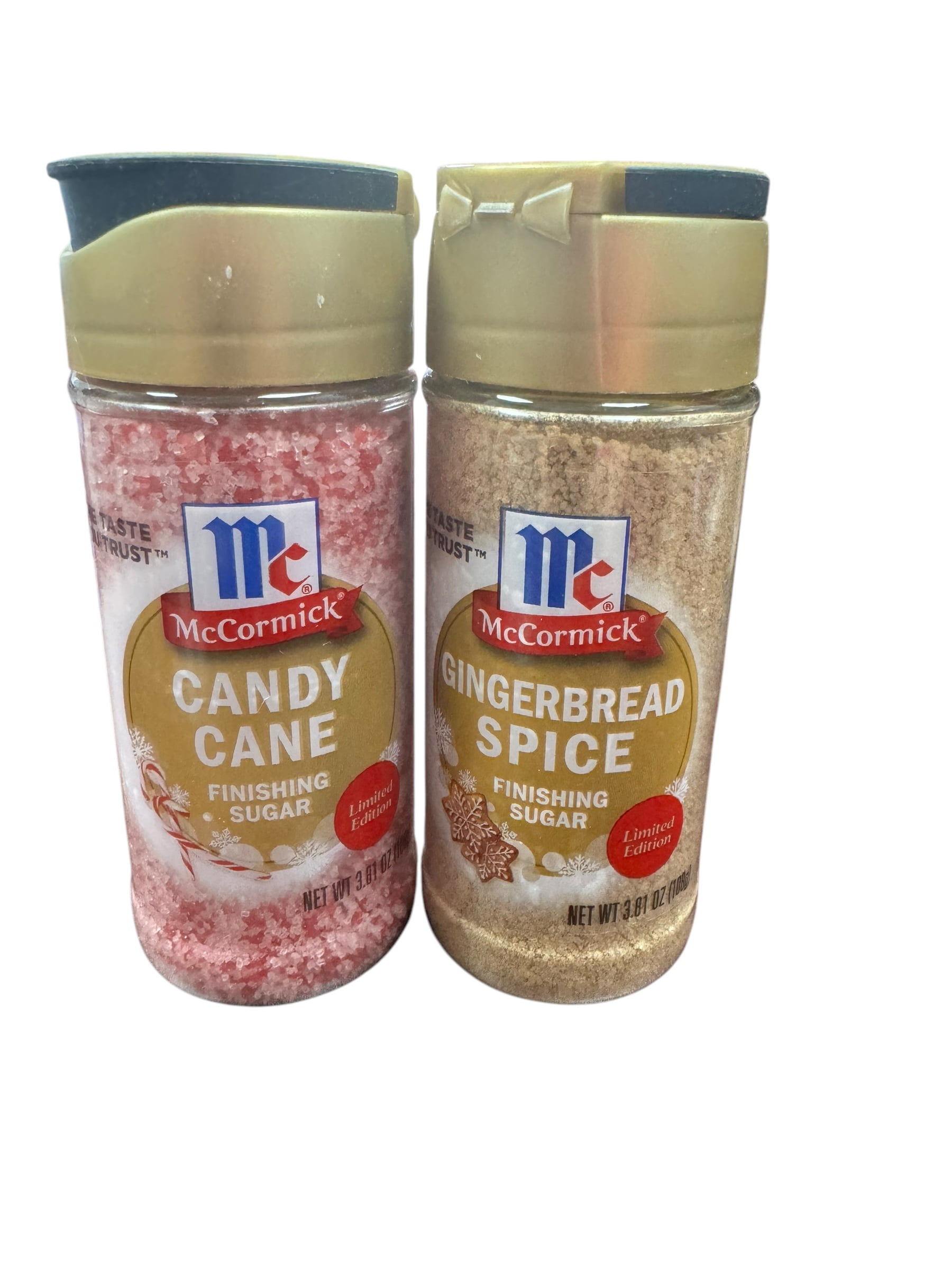 Limited Edition McCormick Holiday Finishing Sugar Variety Pack - 2 ...