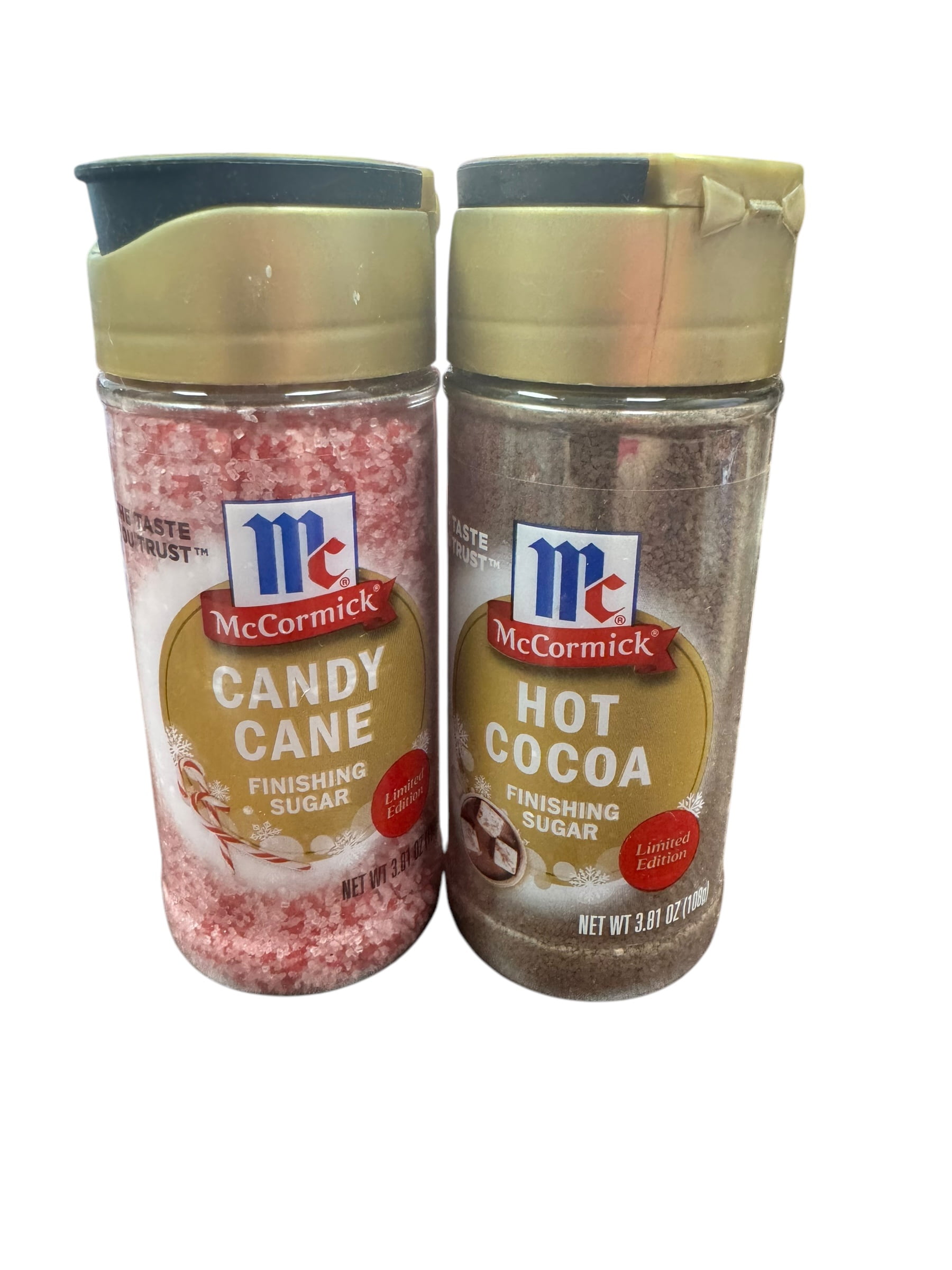 Limited Edition McCormick Holiday Finishing Sugar Variety Pack - 2 ...