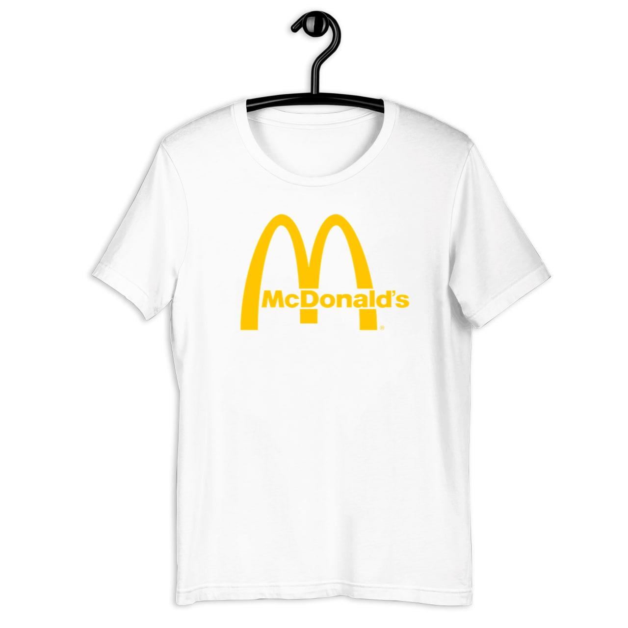 Limited Edition McDonalds Retro Logo T Shirt Fast Food Burger Big Mac ...
