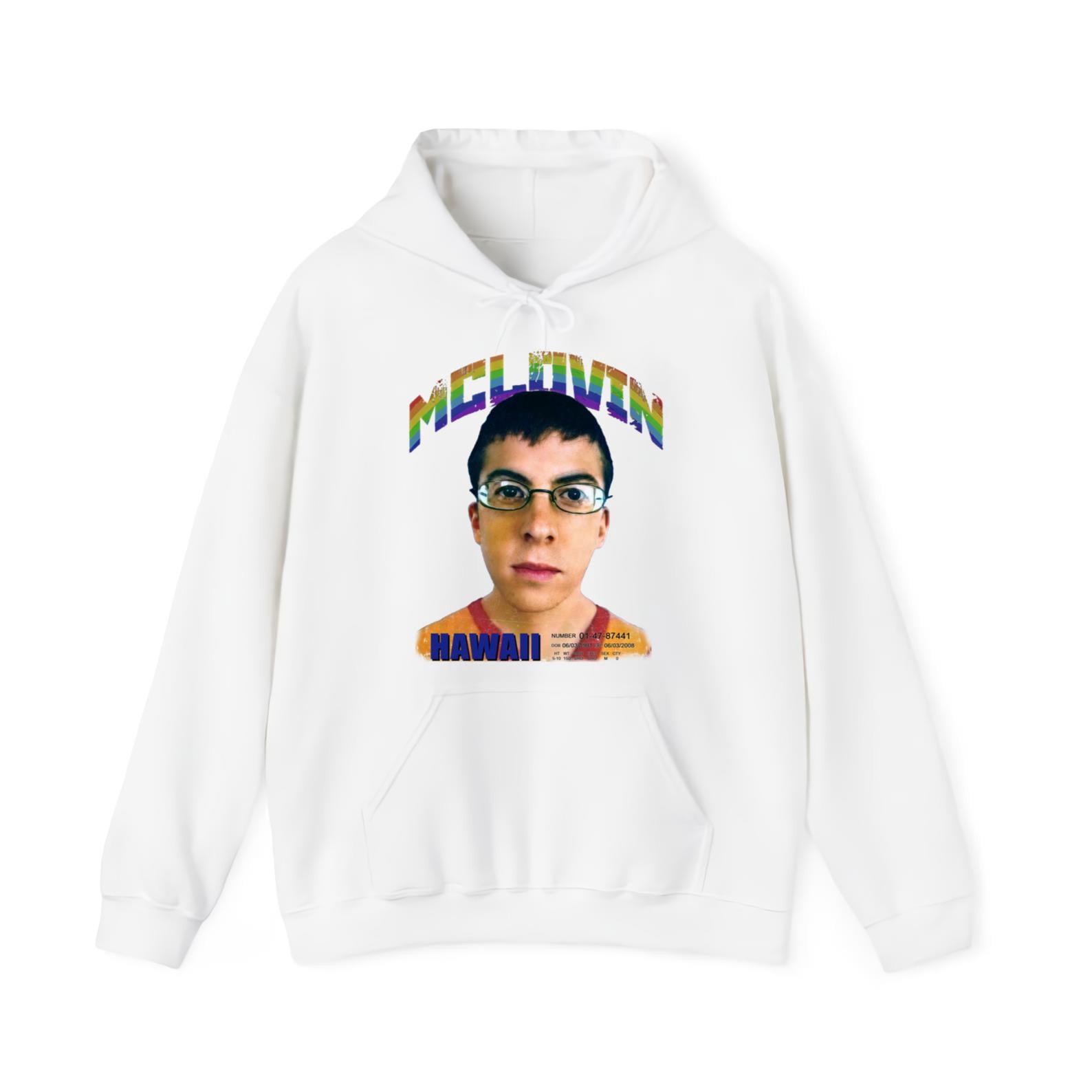 Limited Edition Mclovin T hoodie Superbad Movie Fogell Hawaii Id ...