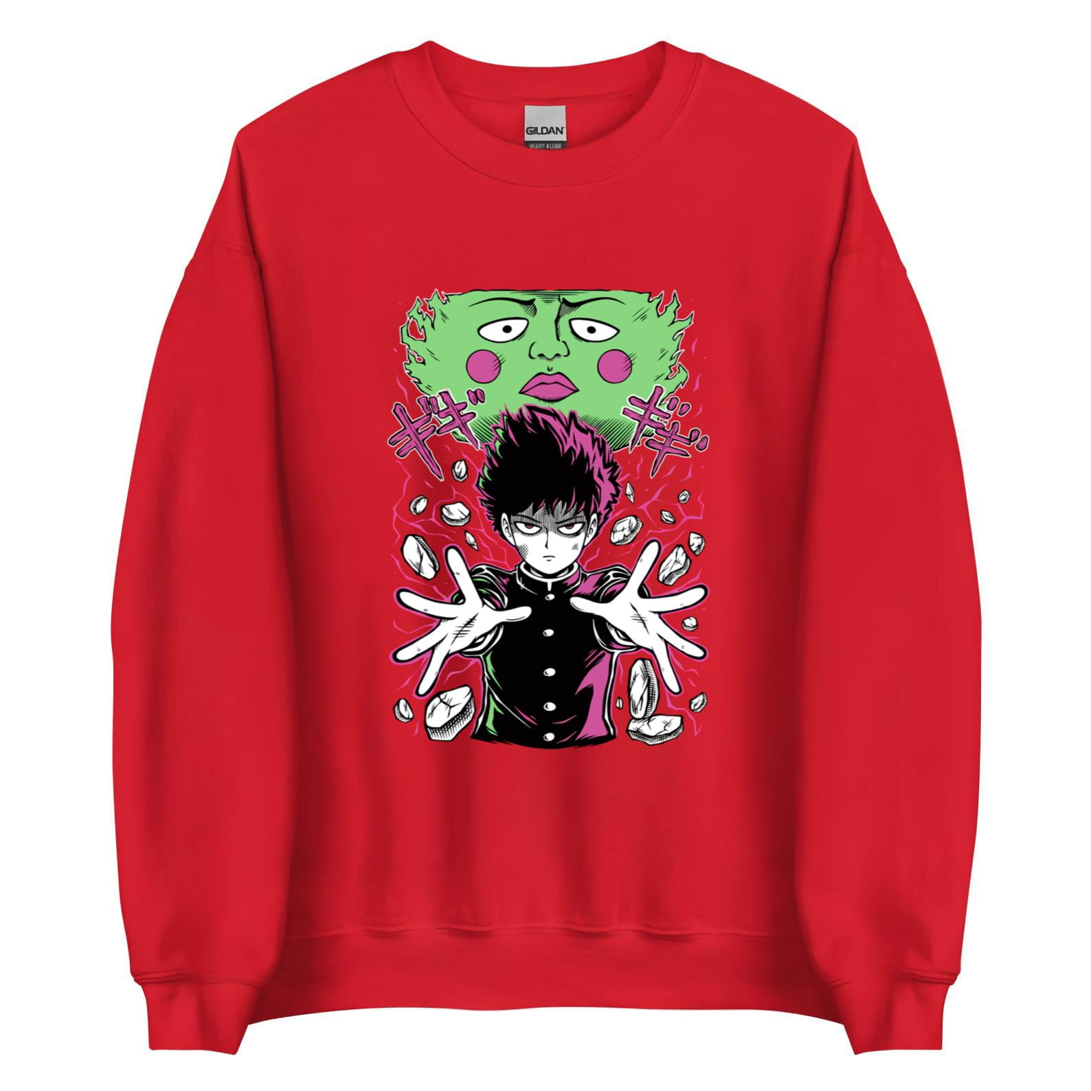 Limited Edition Mob Psycho 100 Cast sweatshirt An.im.e Manga Mob Psycho ...