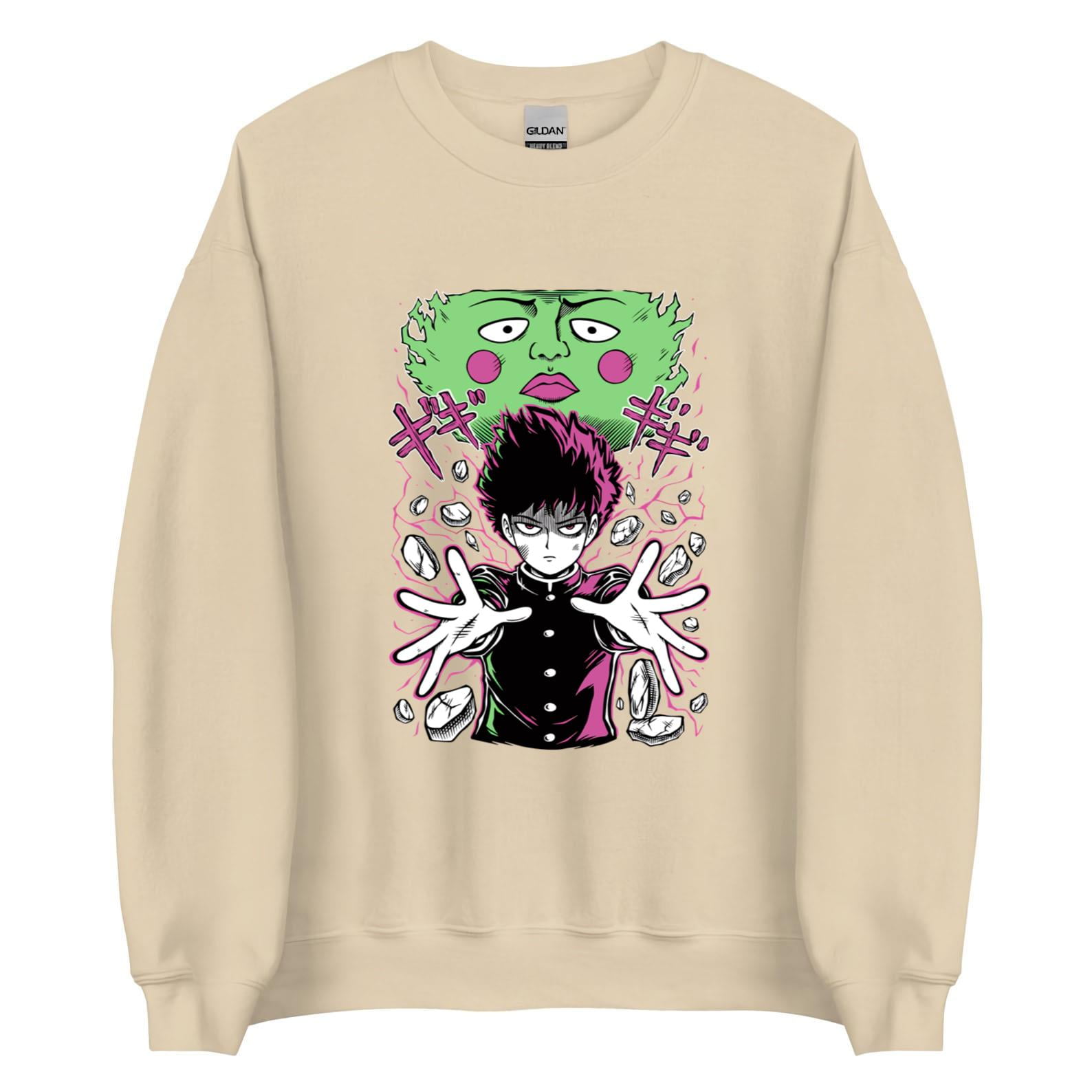 Limited Edition Mob Psycho 100 Cast sweatshirt An.im.e Manga Mob Psycho ...
