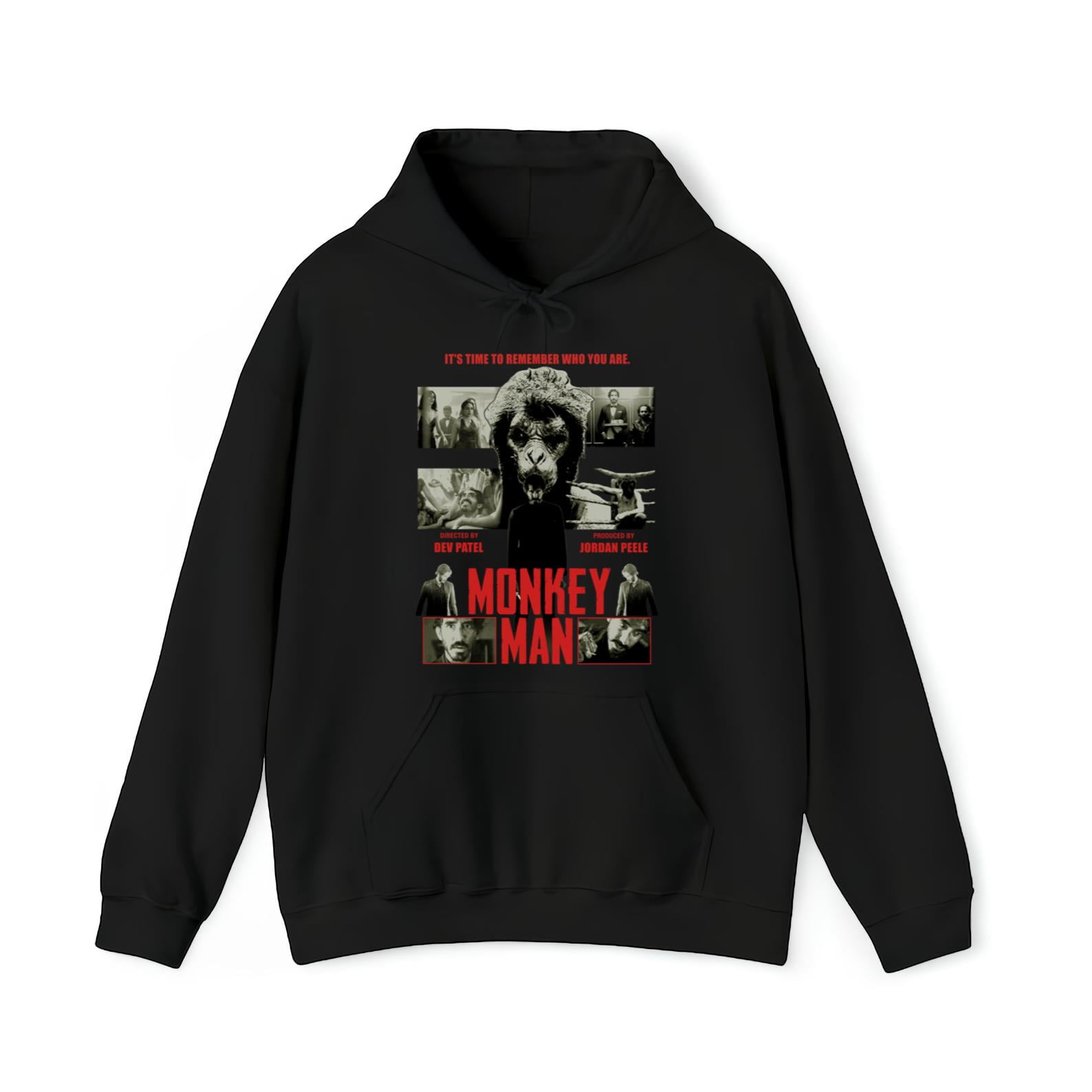 Limited Edition Monkey Man Movie hoodie (2024)-TH36059 - Walmart.com