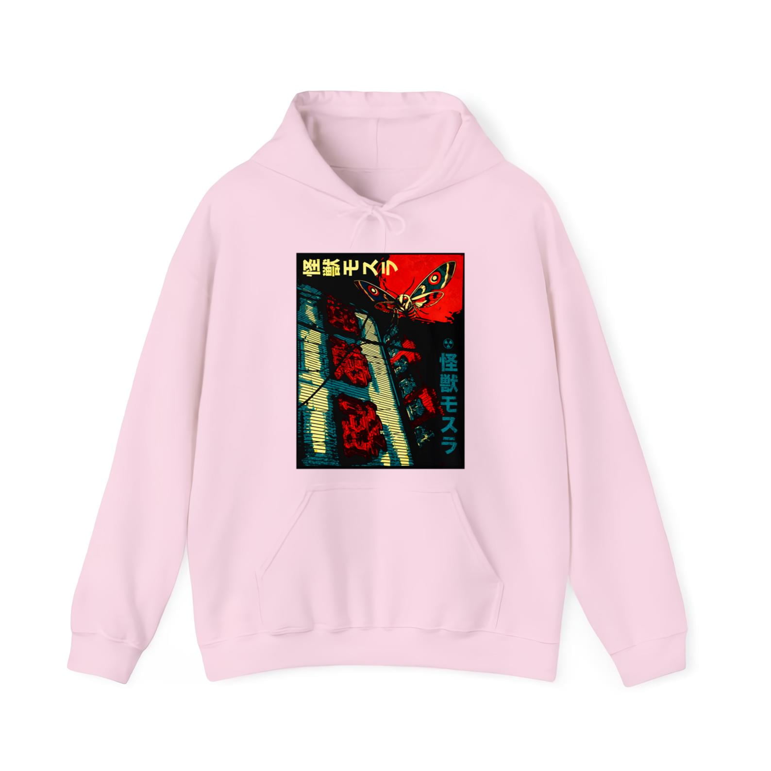 Limited Edition Mothra Kaiju T Hoodie, Japanese Style Monster Hoodie ...