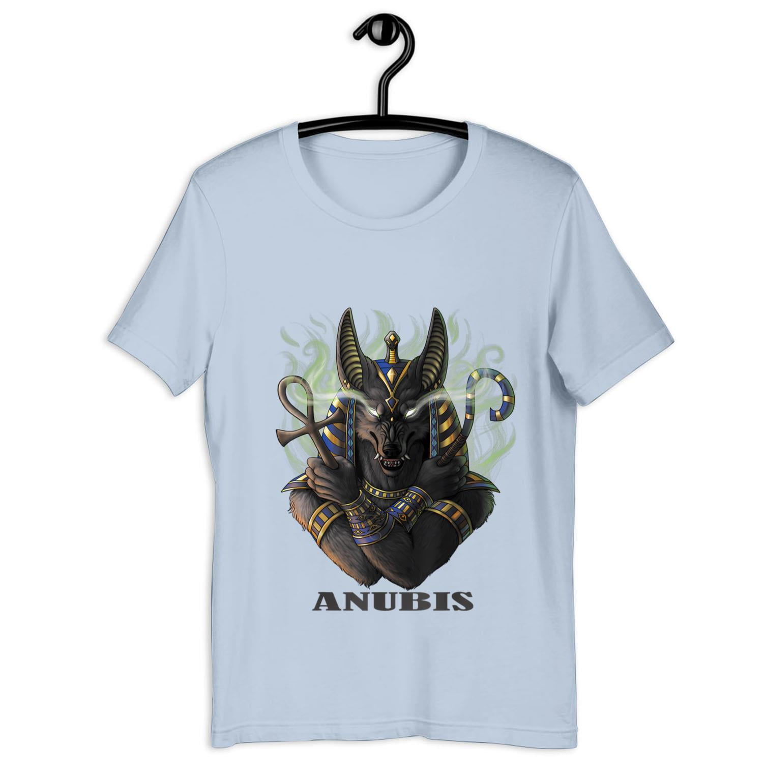 Limited Edition NEW Ancient Egyptian God Of Dead Anubis Gifts Black shirt Made in USA-TH34288 ...