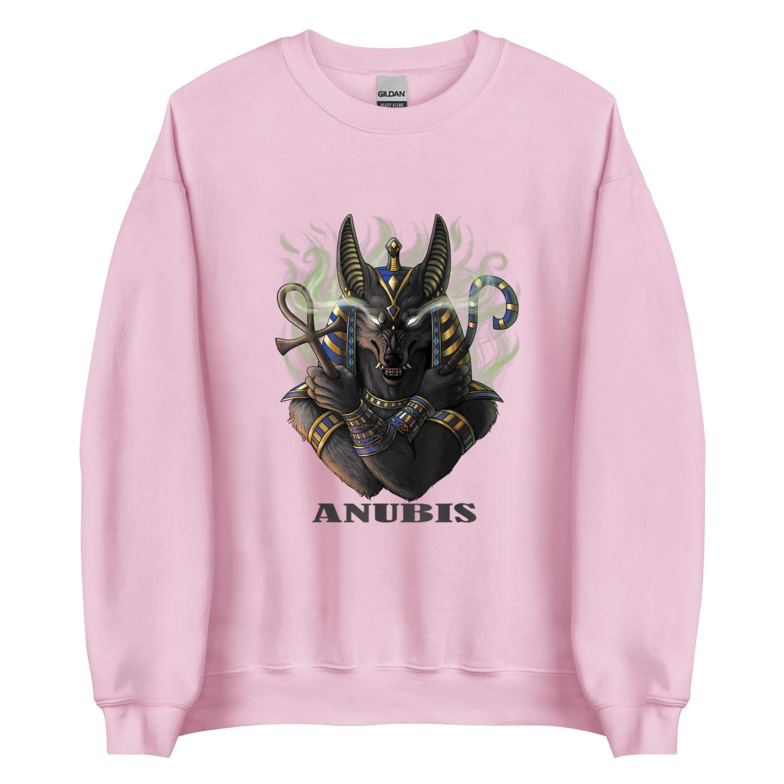 Limited Edition NEW Ancient Egyptian God Of Dead Anubis Gifts Black sweatshirt Made in USA ...