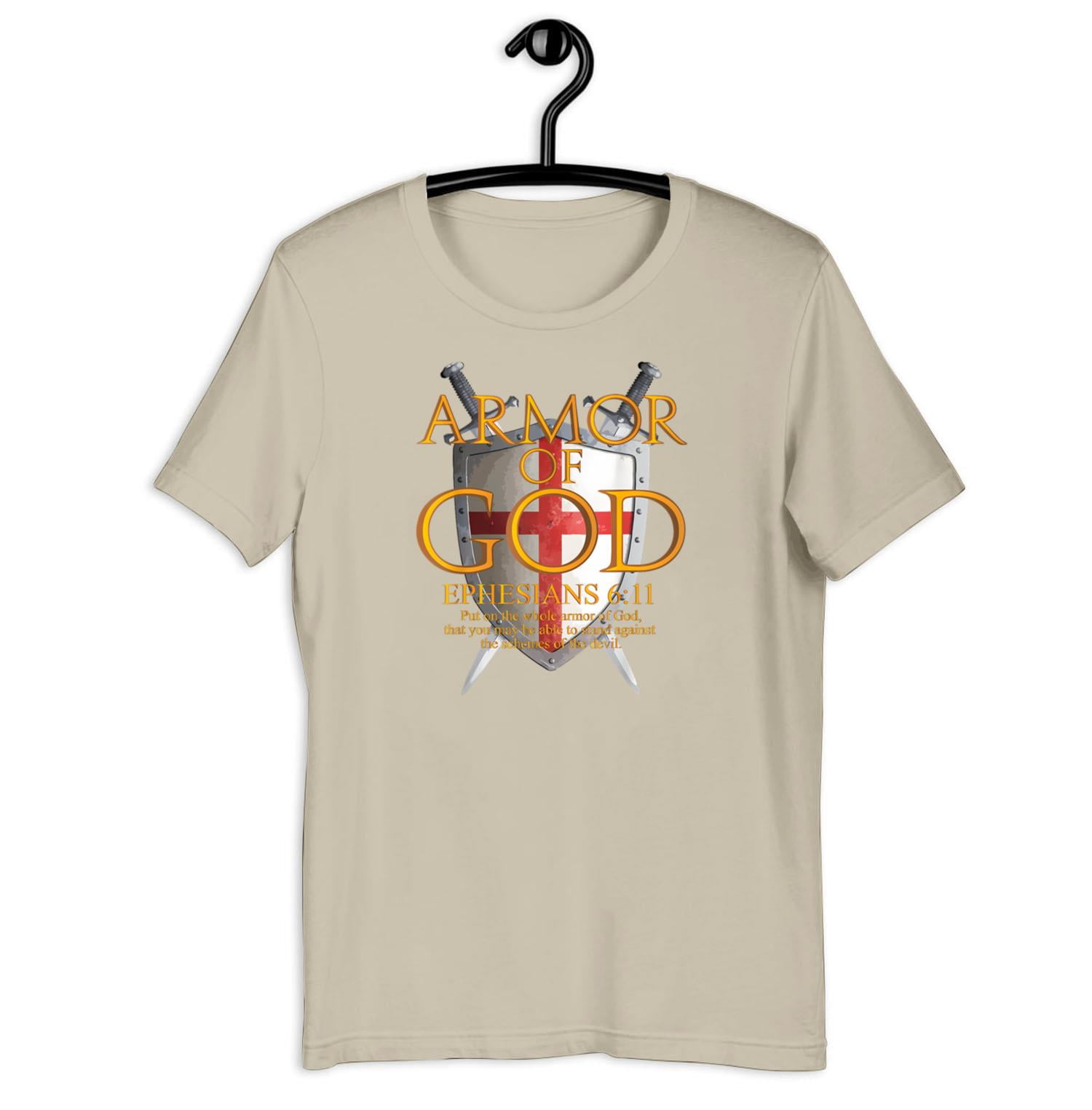 Limited Edition NEW LIMITED Armor Of God Ephesians Bible Verse Religious Christian T-Shirt S-3XL ...