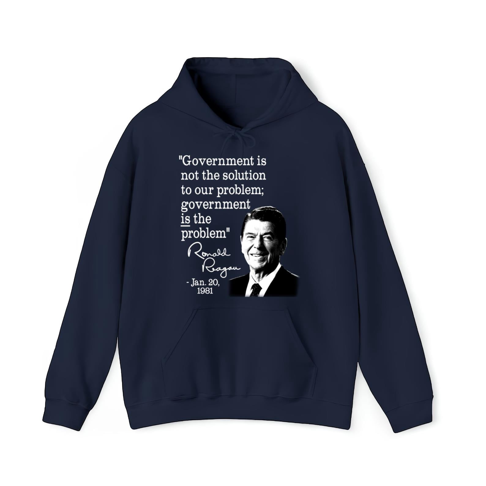 Limited Edition NEW LIMITED Ronald Reagan Government Problem Quote ...