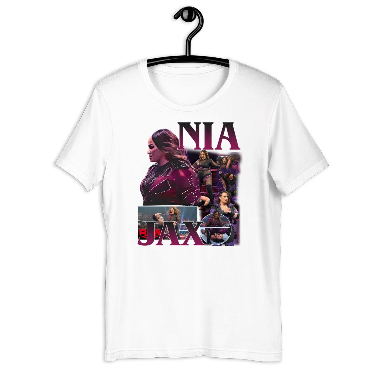 Limited Edition Nia Jax Limited Edition 90s Graphic Style T-Shirt, Nia ...