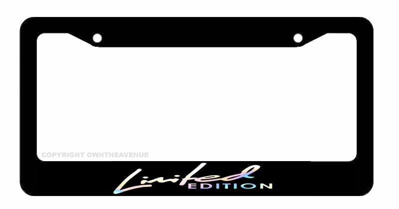 Limited Edition Oil Slick Holographic Racing Drifting JDM License Plate ...