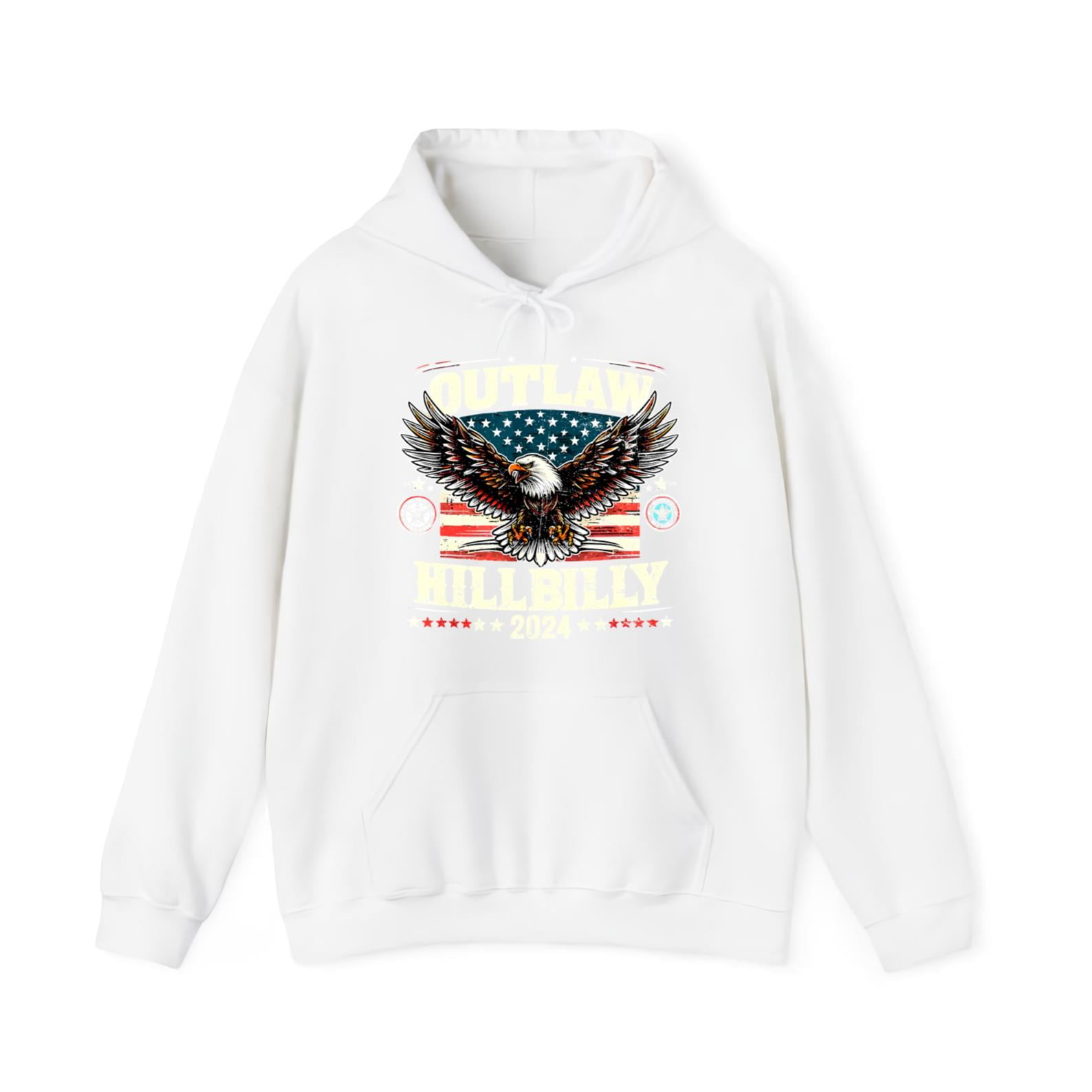 Limited Edition Outlaw Hillbilly 2024 Election Retro Eagle Military ...