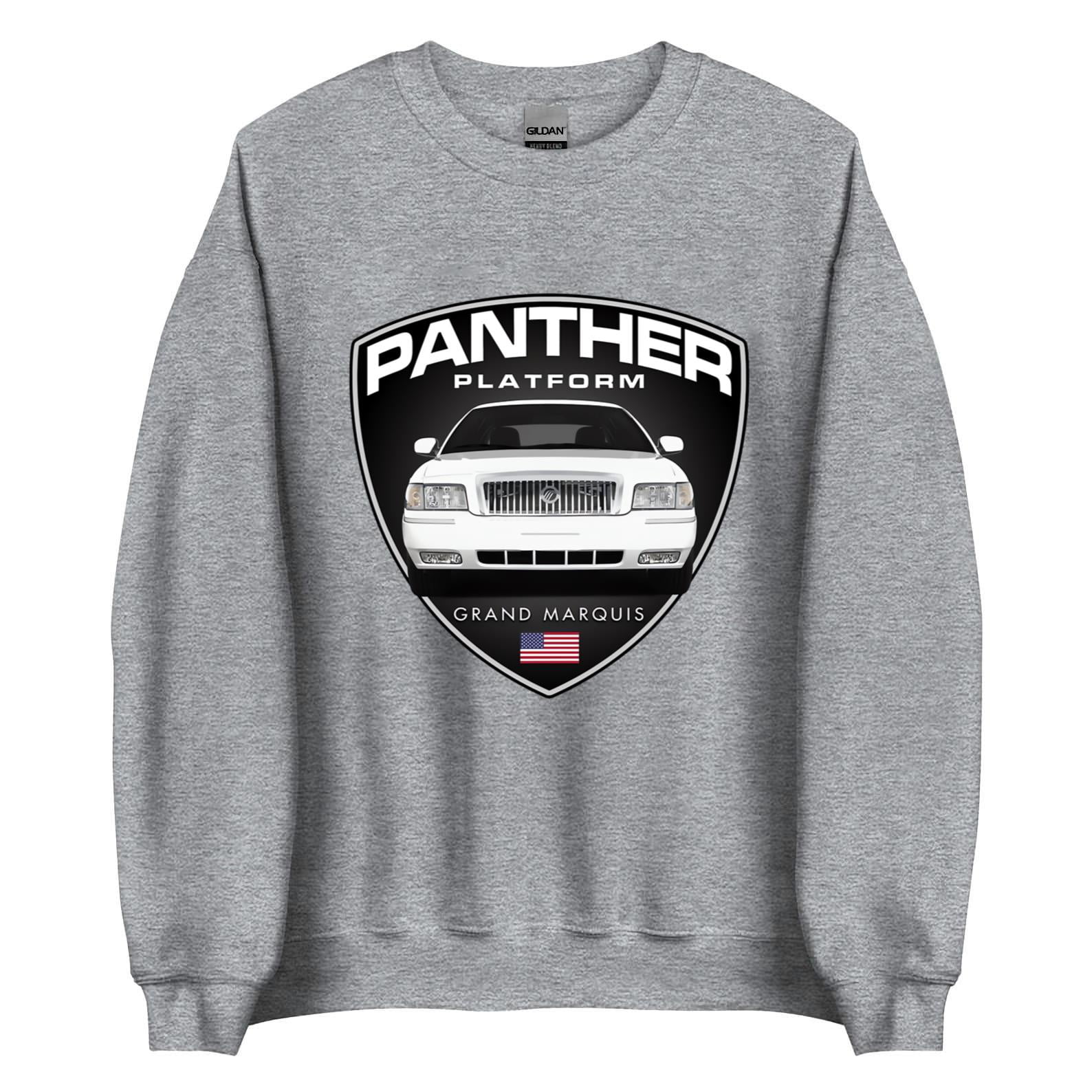 Limited Edition PANTHER PLATFORM - GRAND MARQUIS WHITE CAR -TH33370 ...