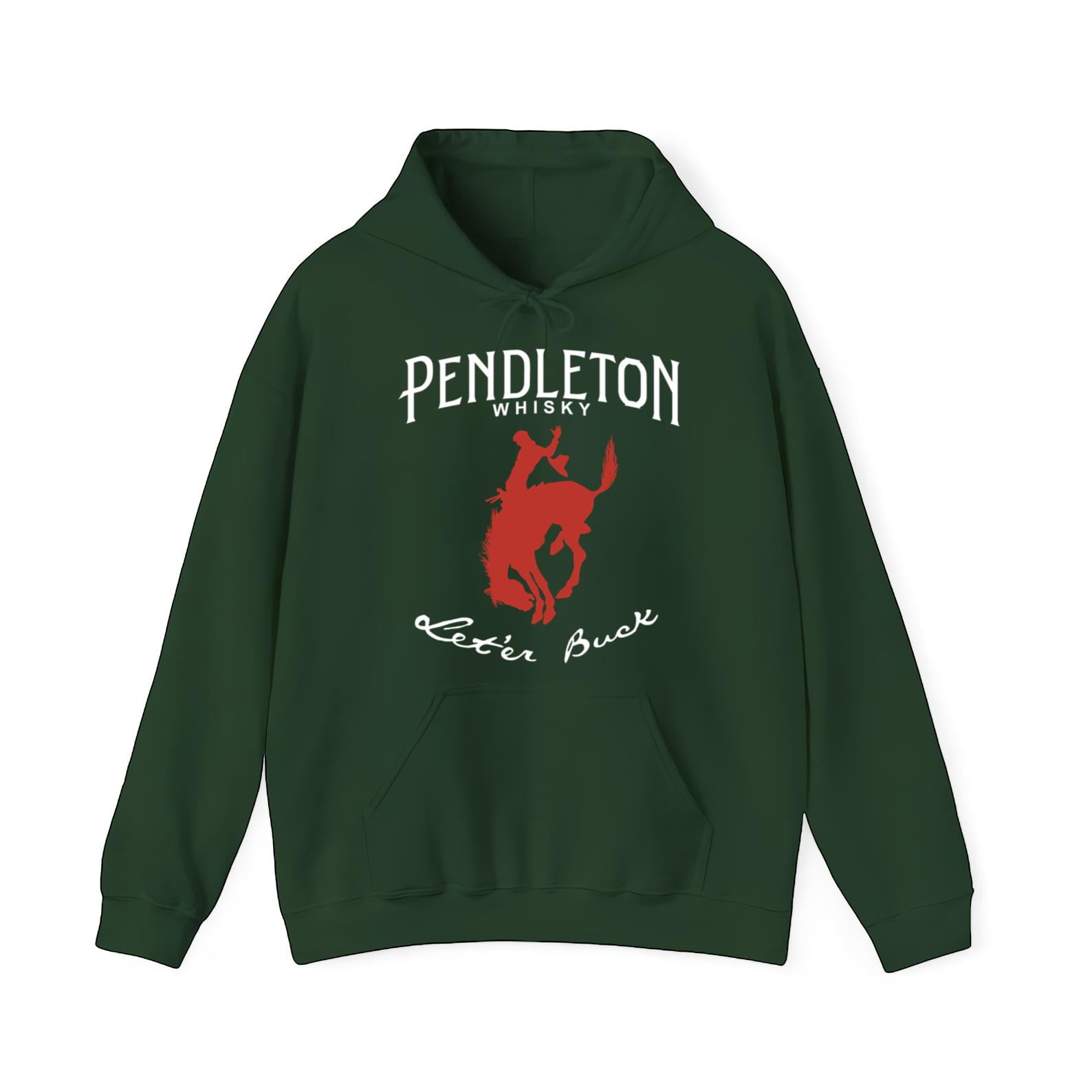 Limited Edition Pendleton Whisky Leter Buck Animal hoodie-TH35576 ...