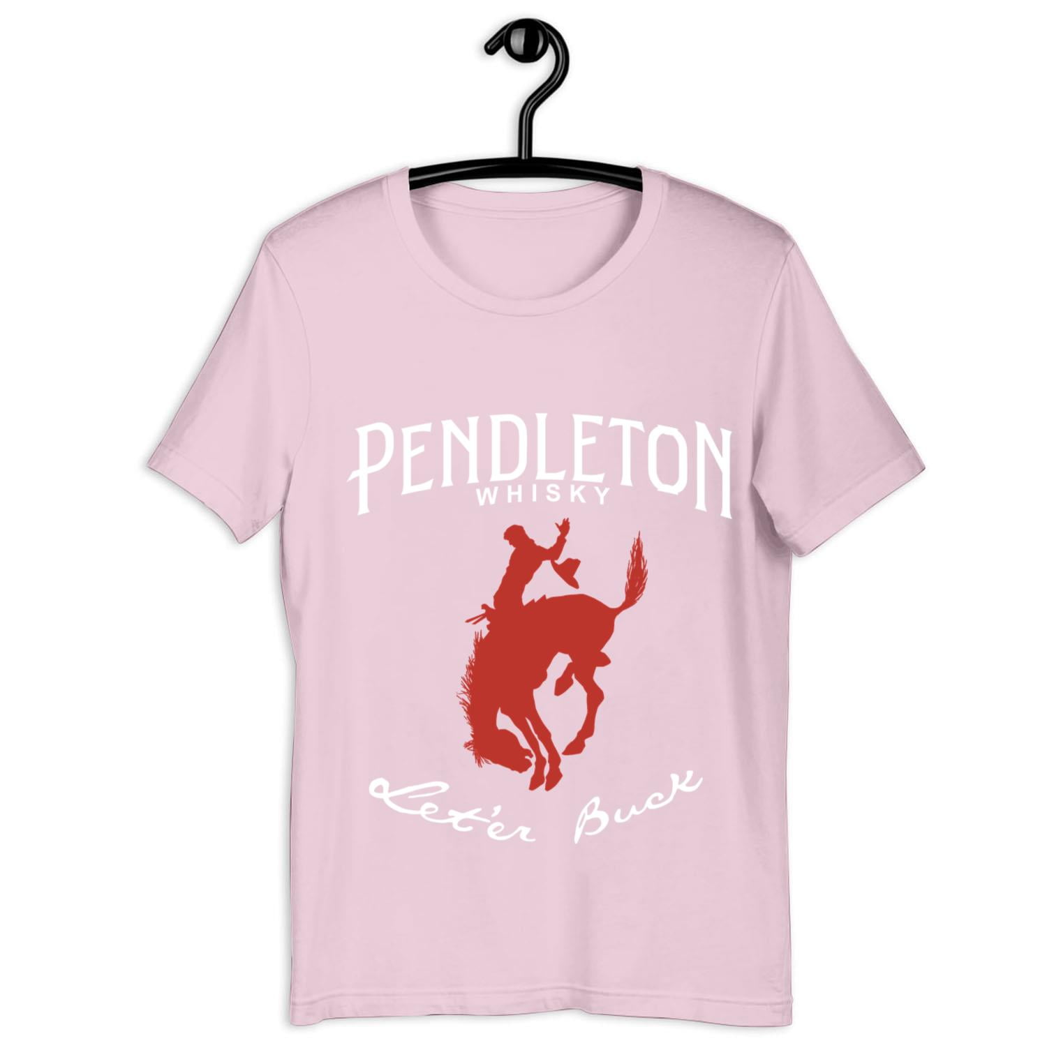 vintage Pendleton Whisky Leter Buck Animal Unisex T-Shirt-TH35576 ...